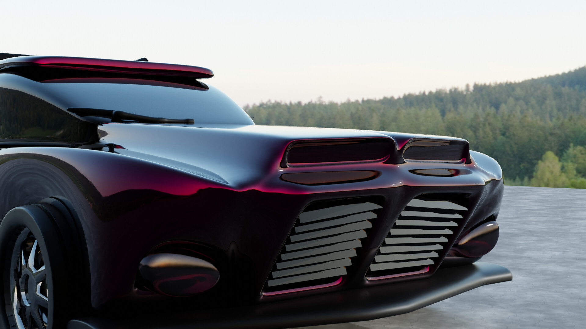 ArtStation - Stylized car