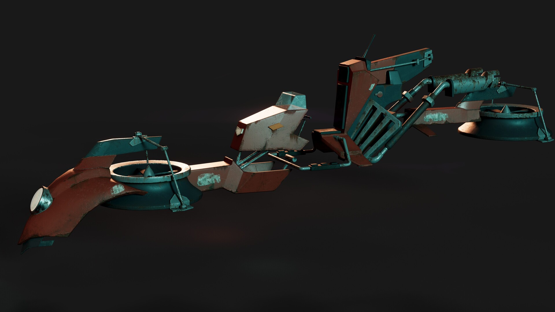 ArtStation - Hover Bike