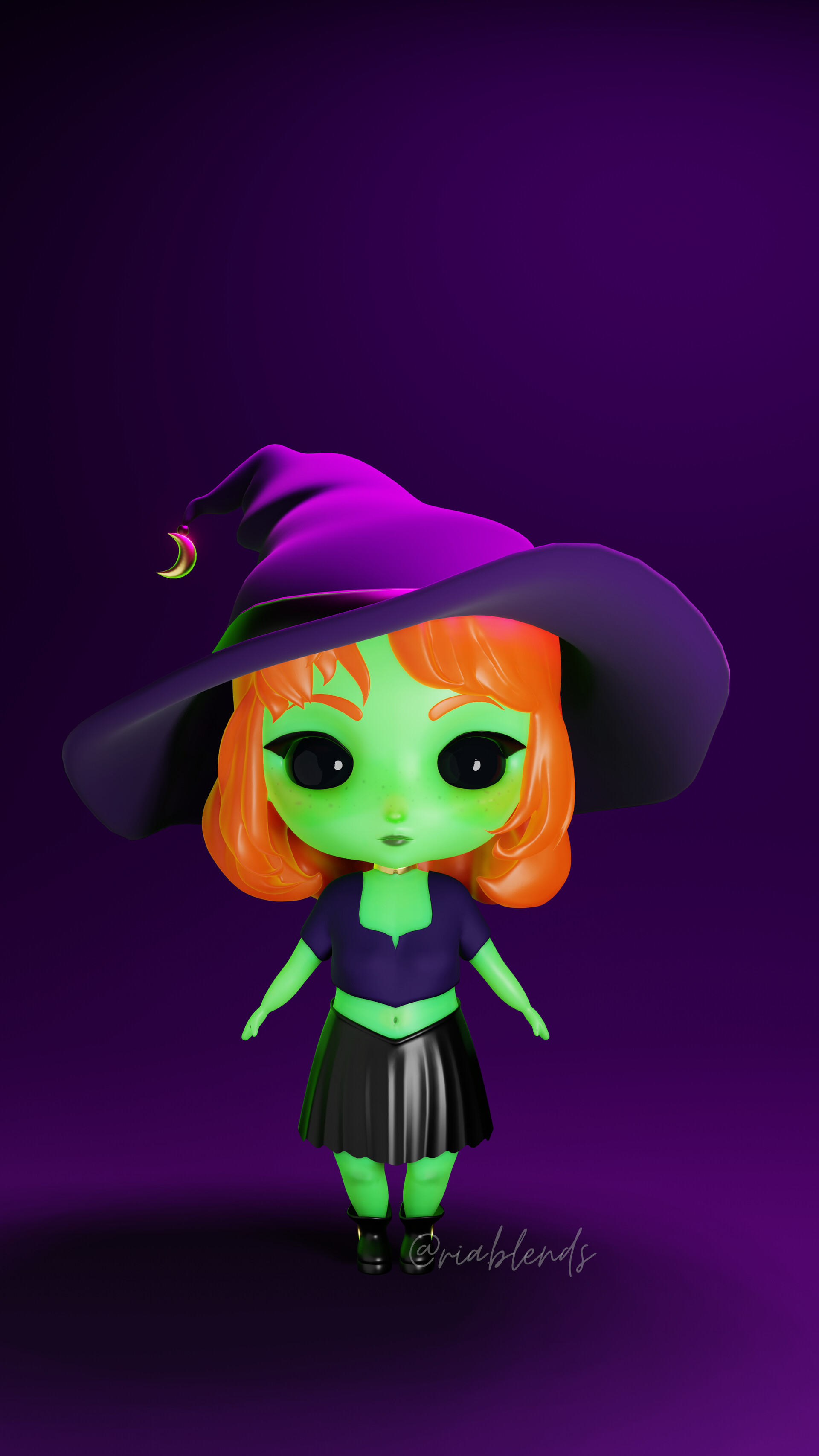 ArtStation - The Witch - Retextured