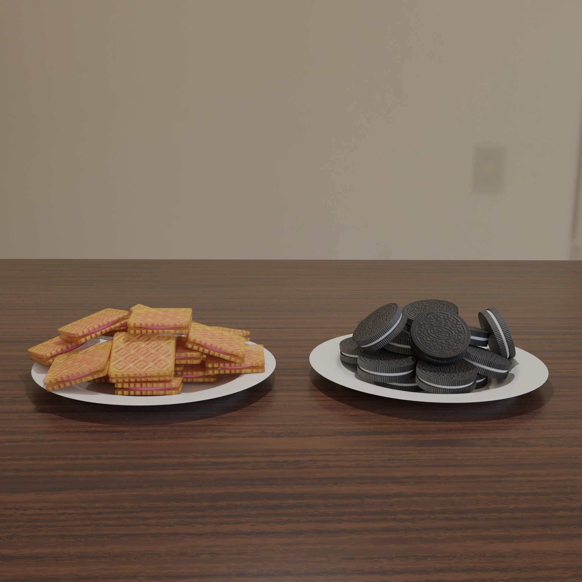 ArtStation - Plate of Biscuits