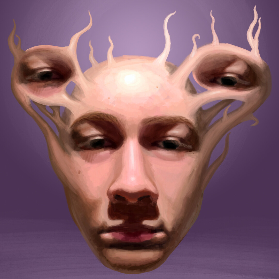 ArtStation - Self Portrait - Digital Painting