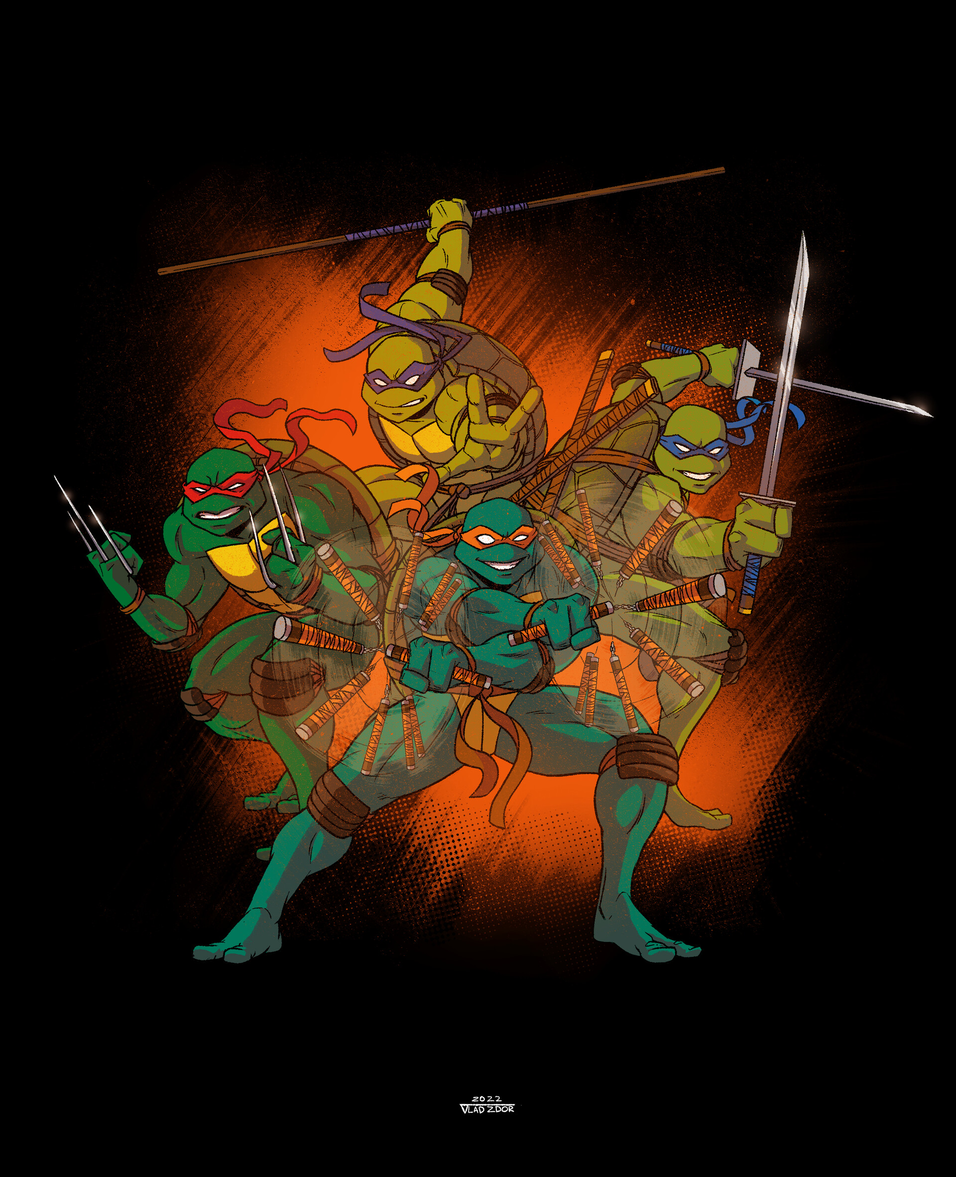 ArtStation - Teenage Mutant Ninja Turtles (2003)
