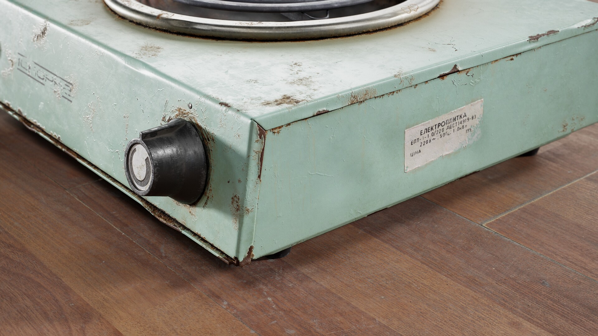 Games Artist - Old Electric Stove - Prop Breakdown - Danyil Kolesnyk