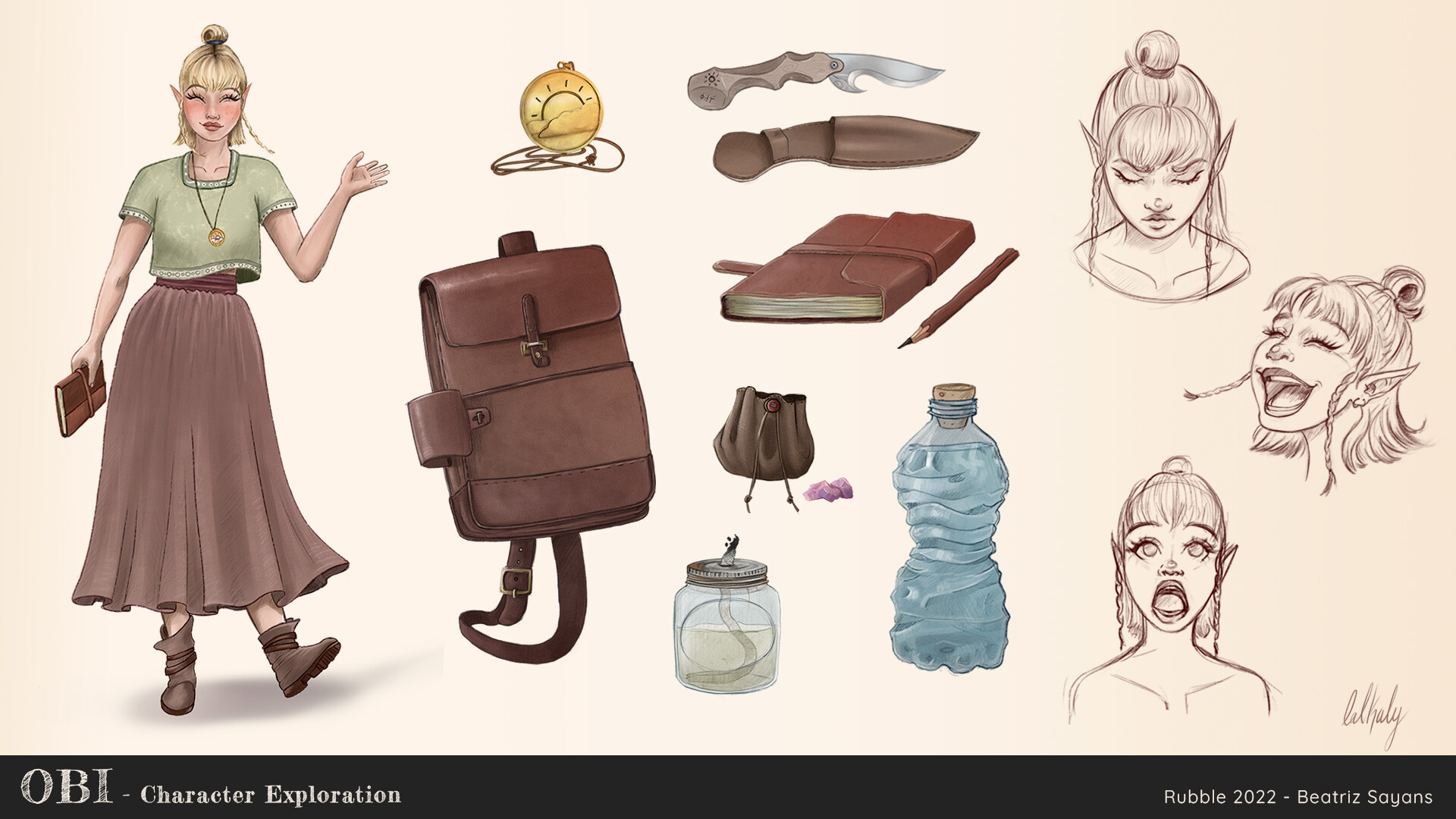 ArtStation - Rubble - characters