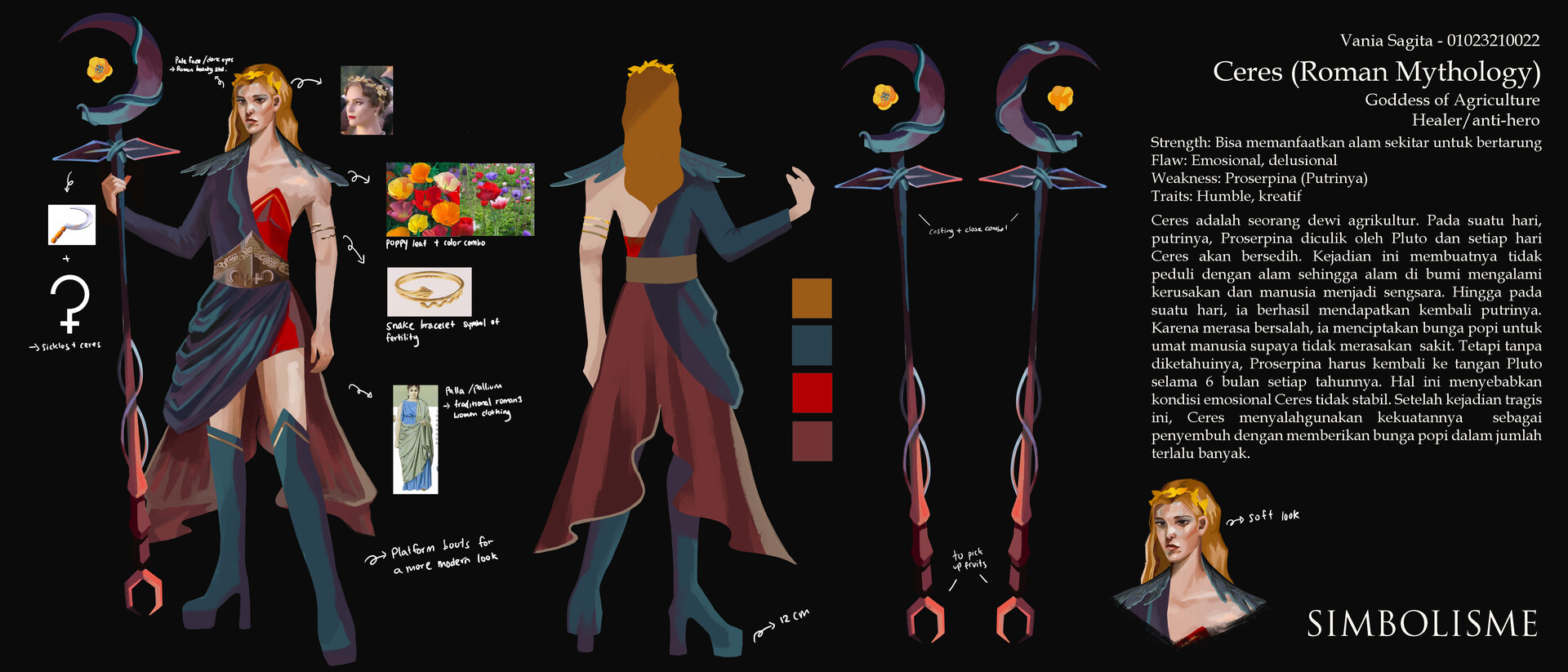 ArtStation - Ceres character design