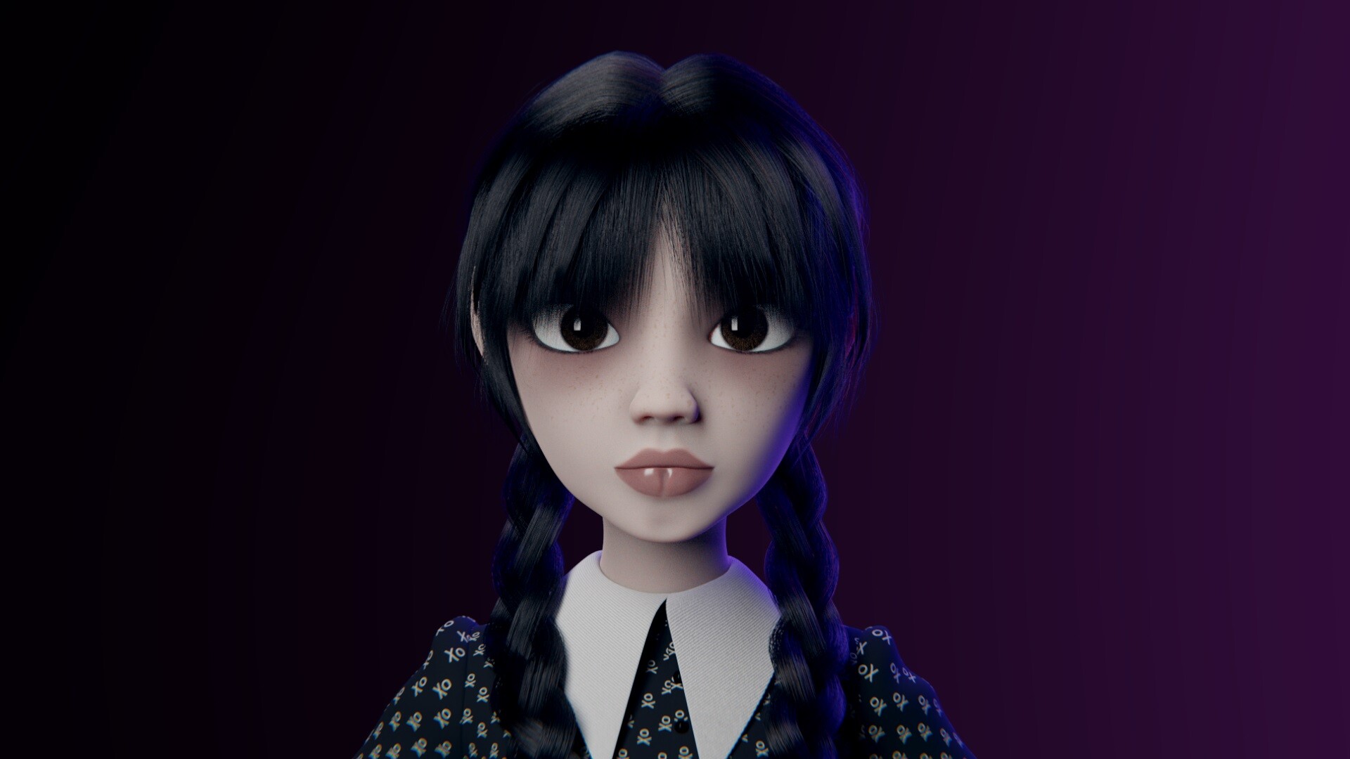 ArtStation - Wednesday Addams