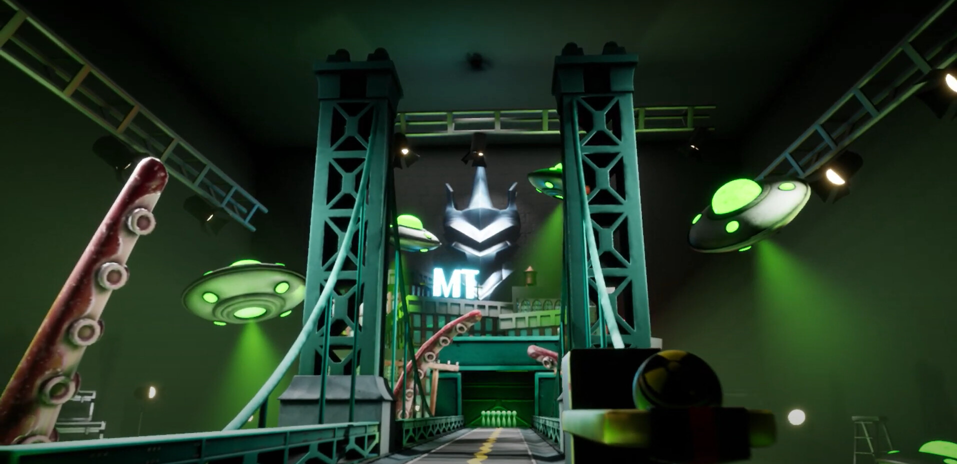 ArtStation - Alien Themed Bowling VR Game