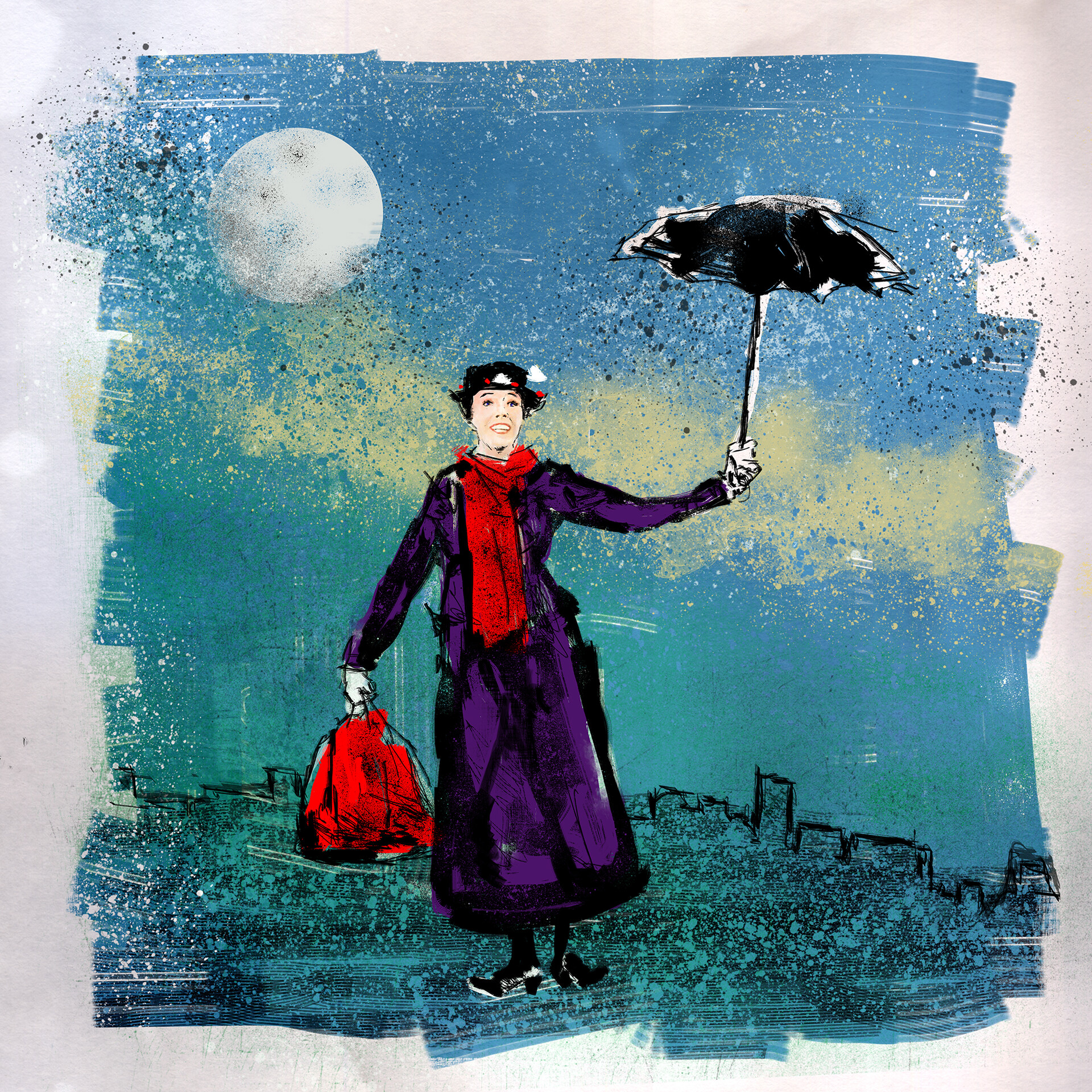ArtStation - Mary Poppins