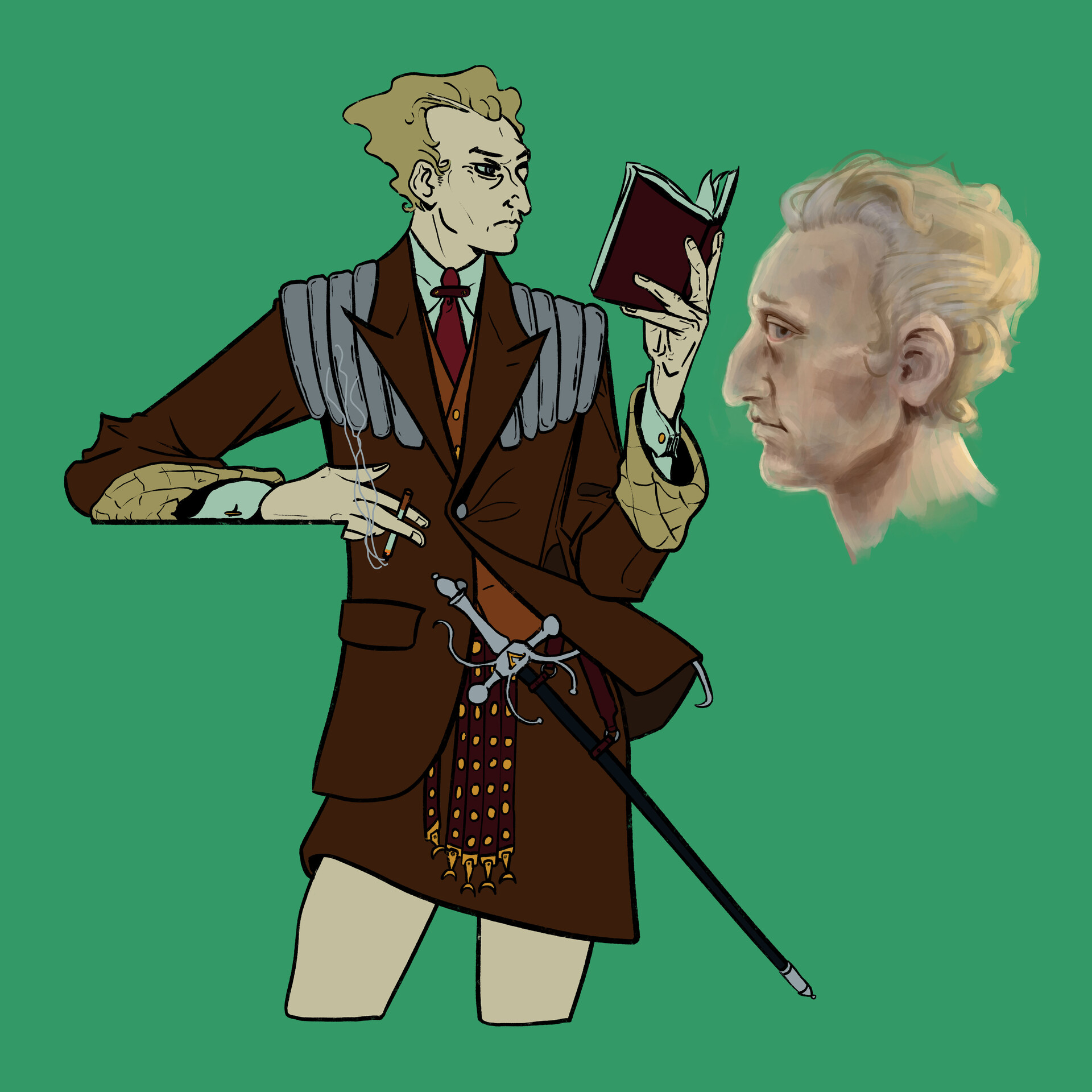 ArtStation - the locked tomb characters