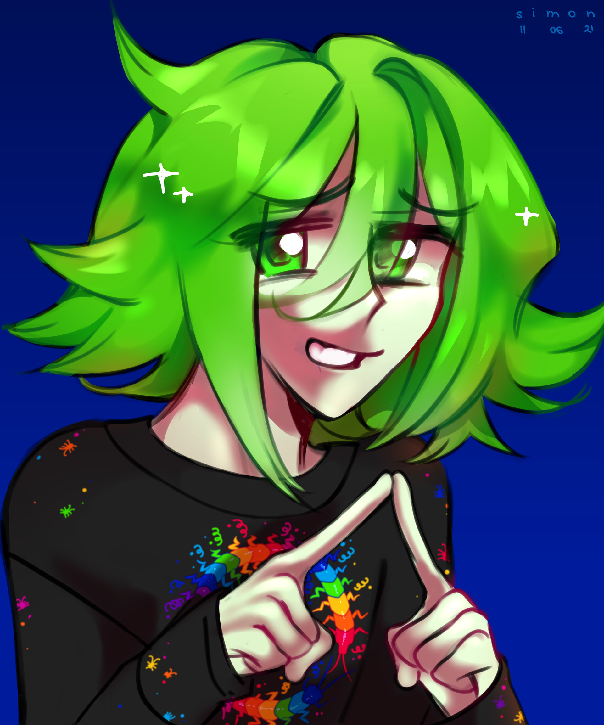 simon - Rainbow centipede