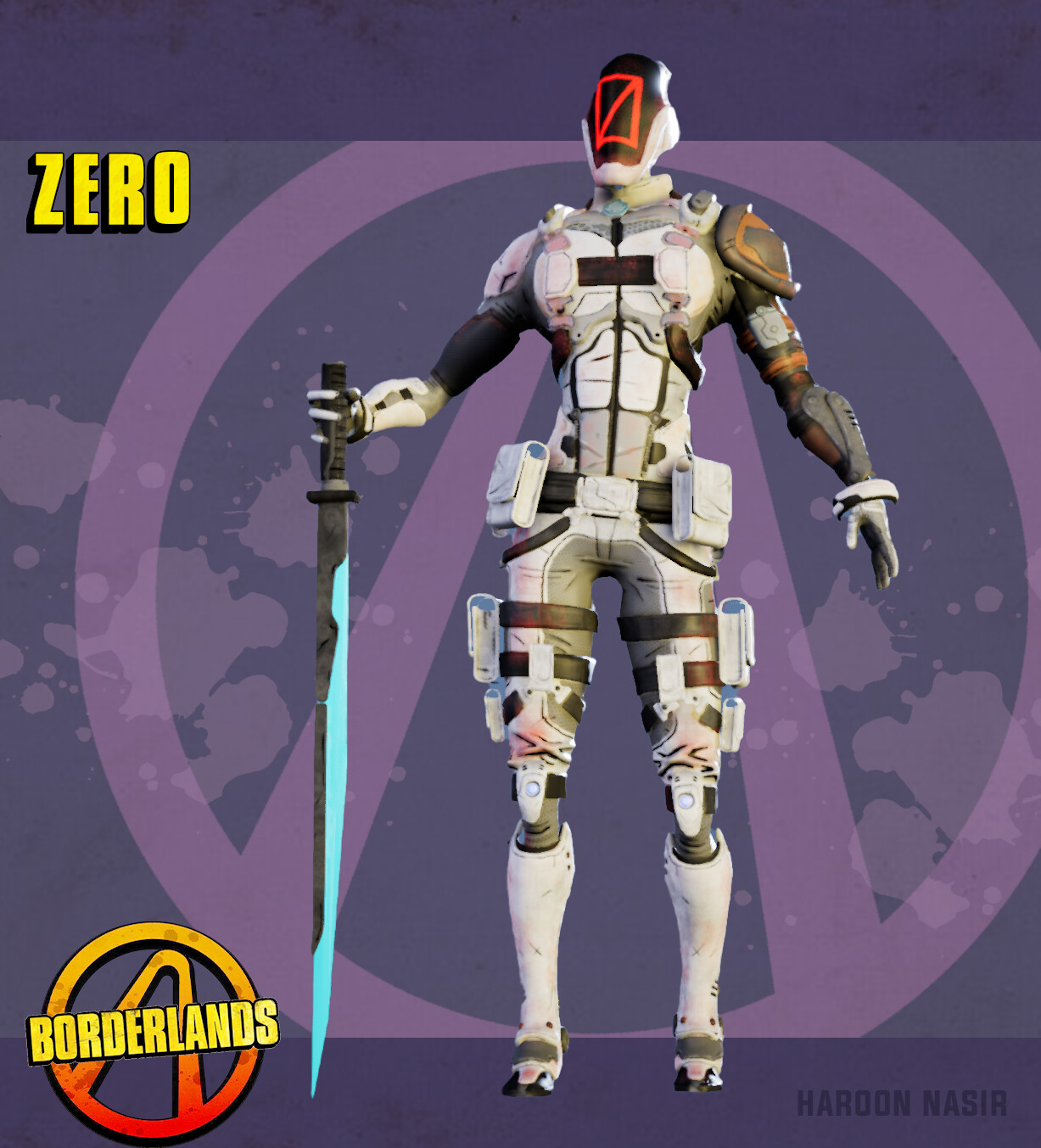 Haroon Nasir - Zero - Borderlands Character