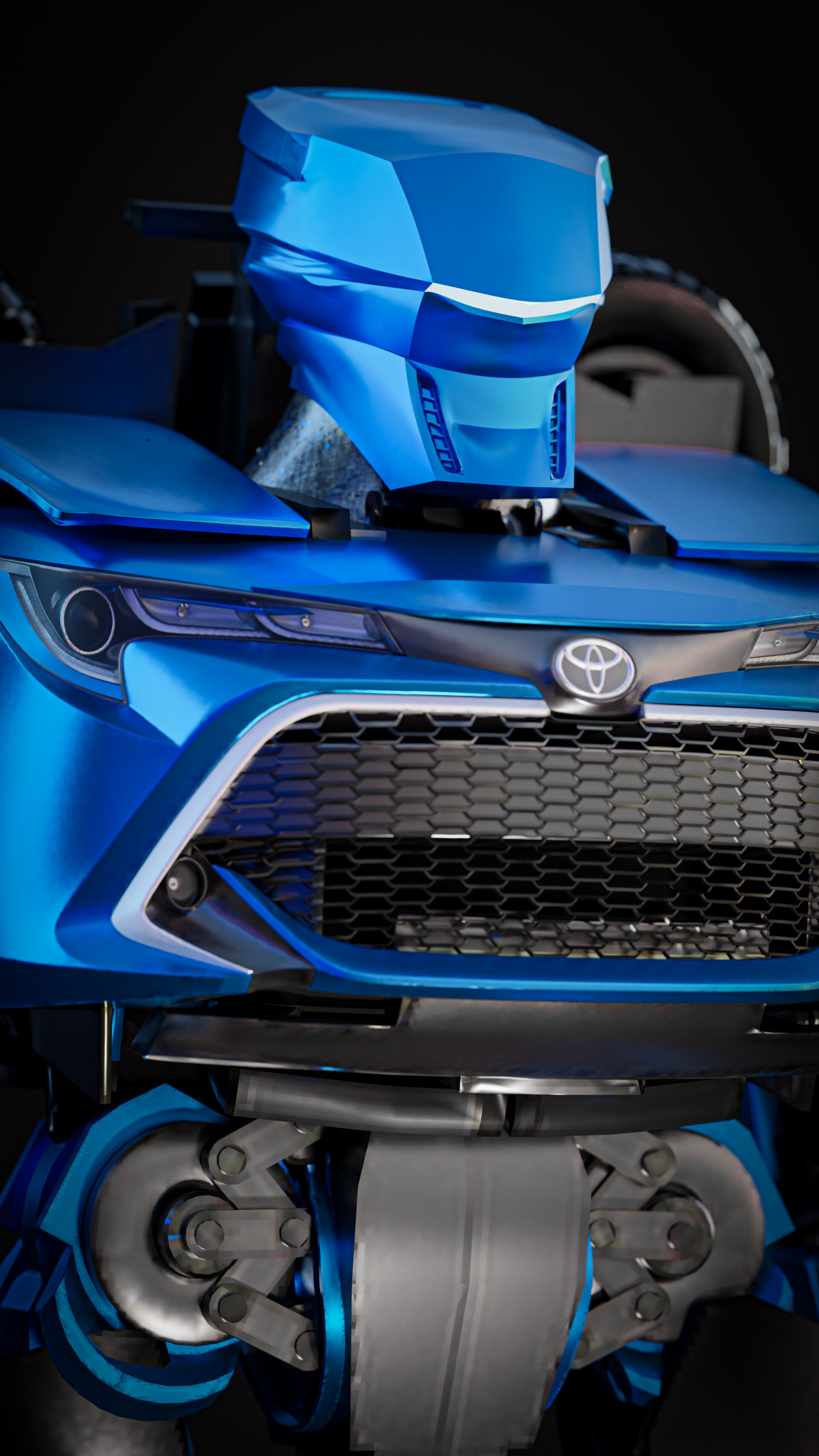 ArtStation - Mech Car