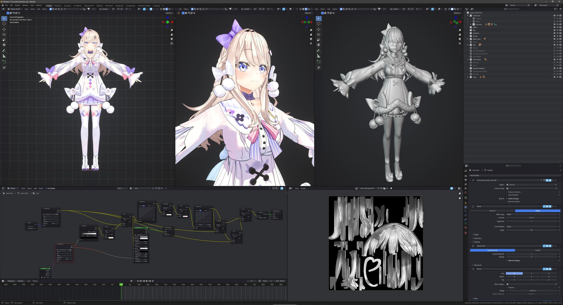 ArtStation - Lulu MMD