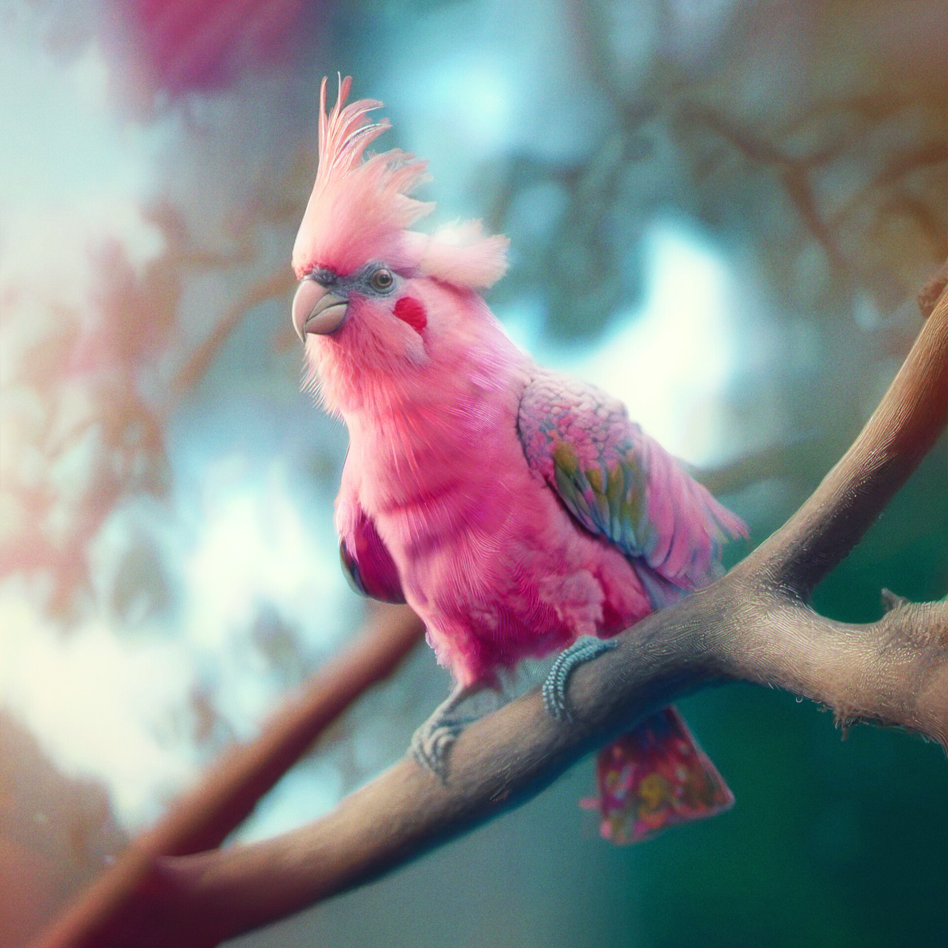 ArtStation - ai exotic birds