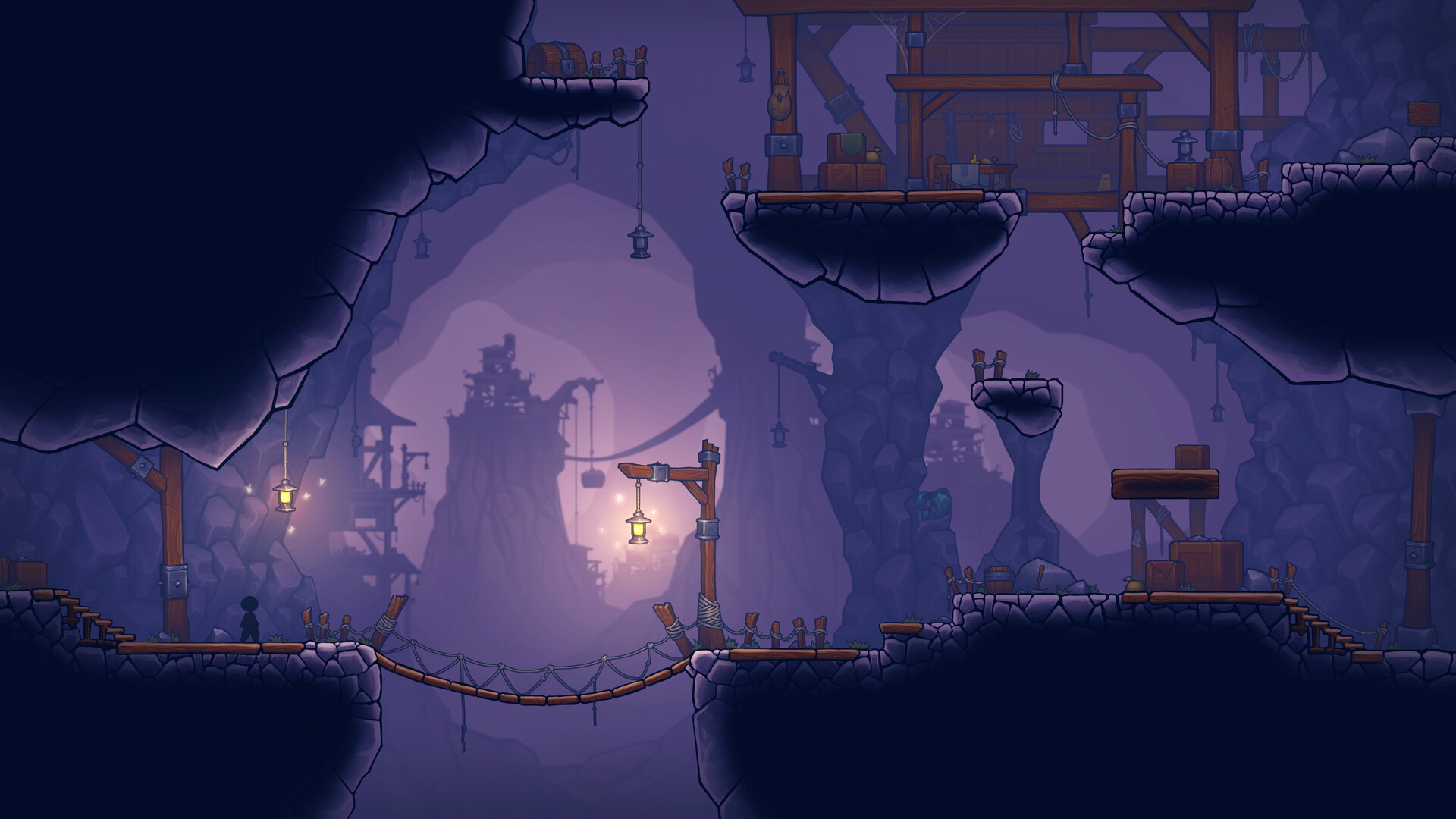 ArtStation - Platformer Mine Concept Art