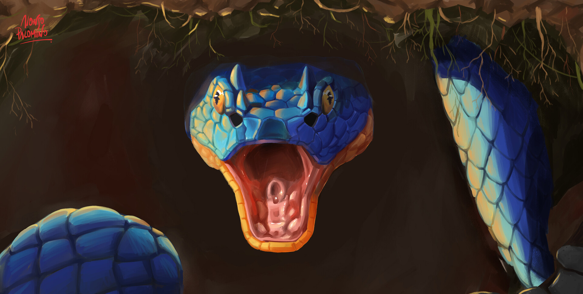 ArtStation - Amaru snake