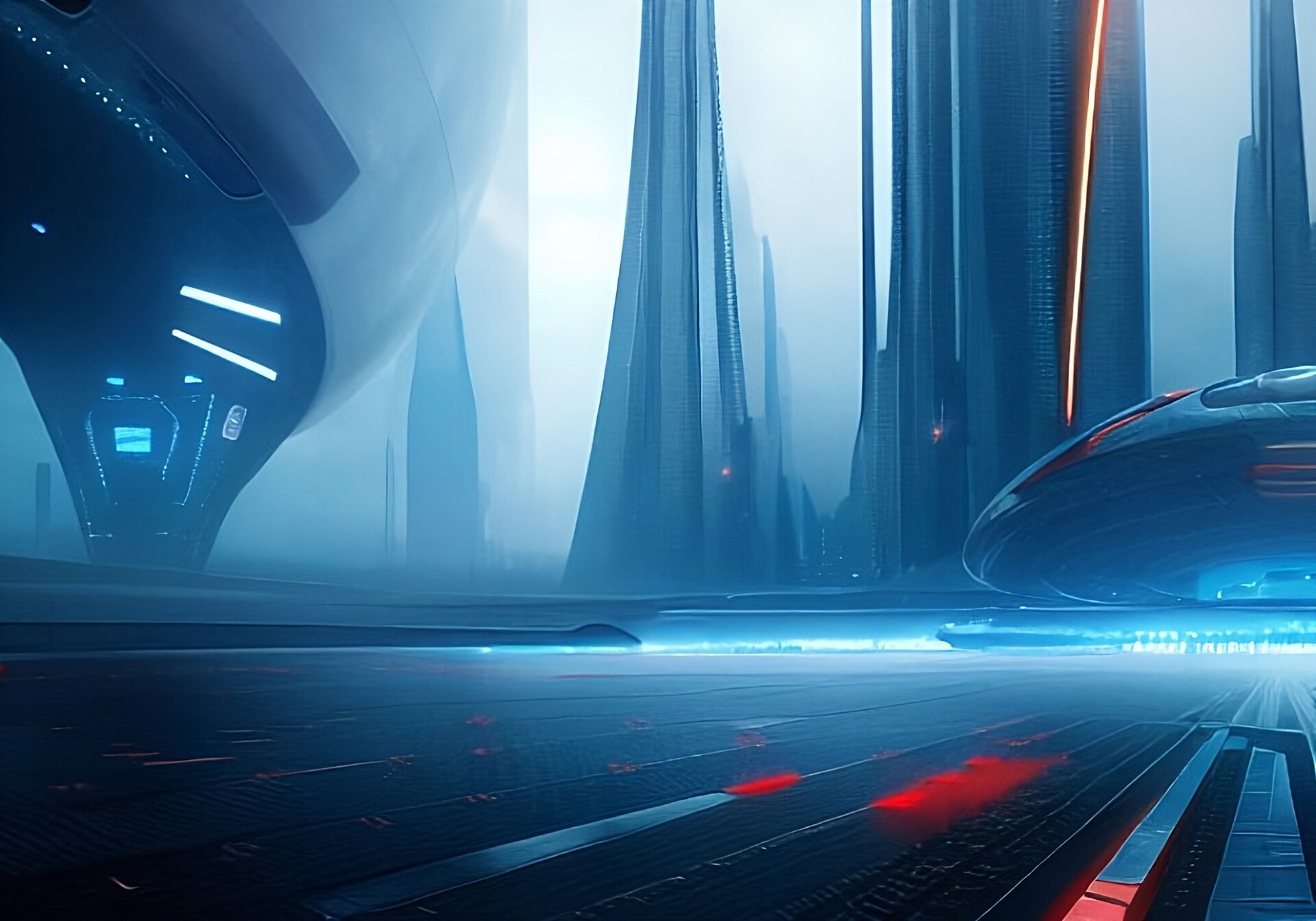 Futuristic World Wallpaper