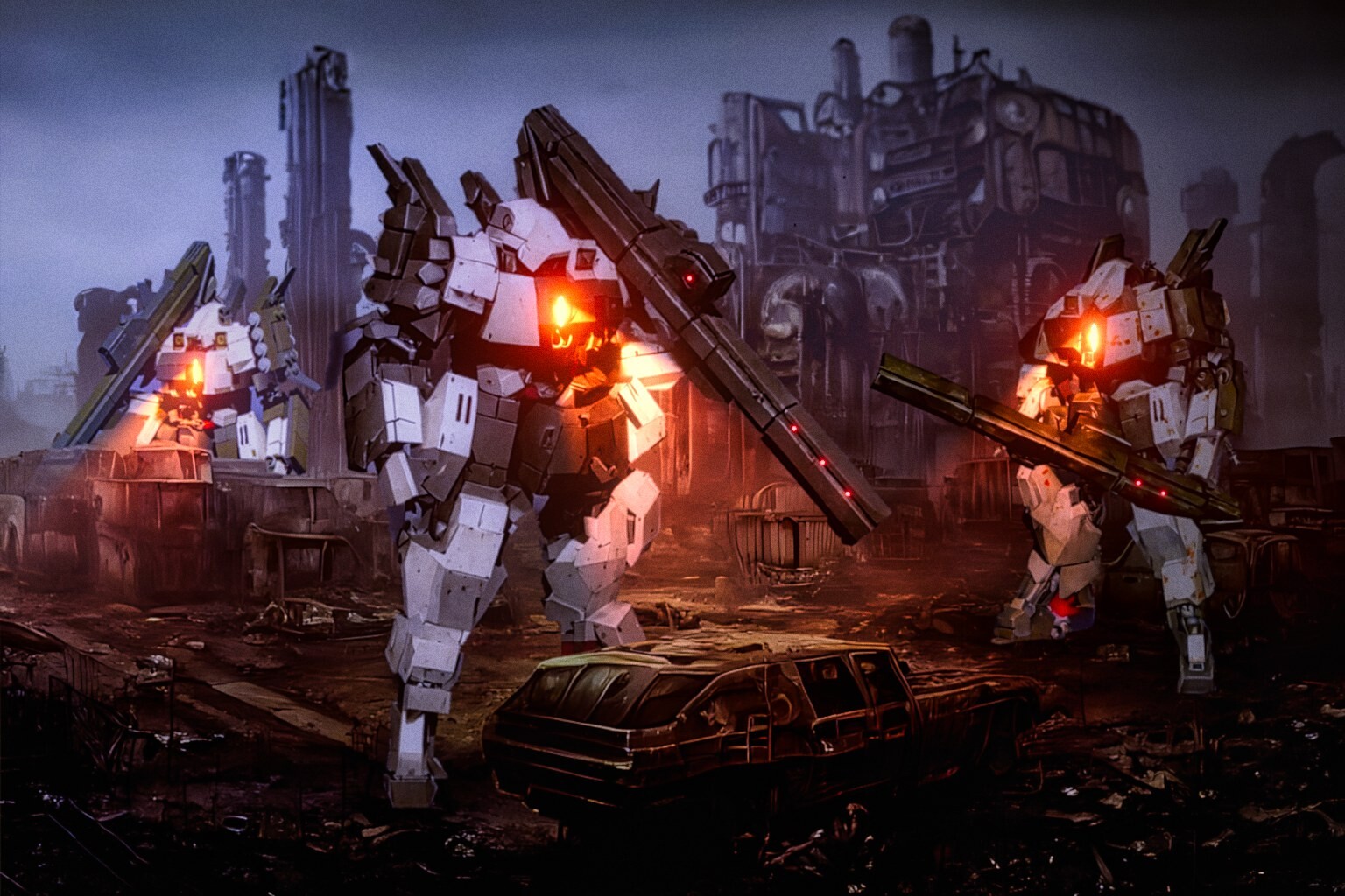 ArtStation - 3 Mechs