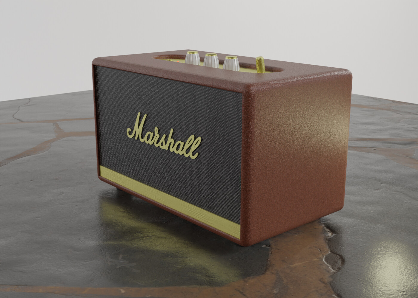 ArtStation - Marshall speaker