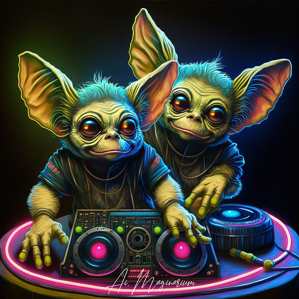 ArtStation - GREMLINS dj-duo