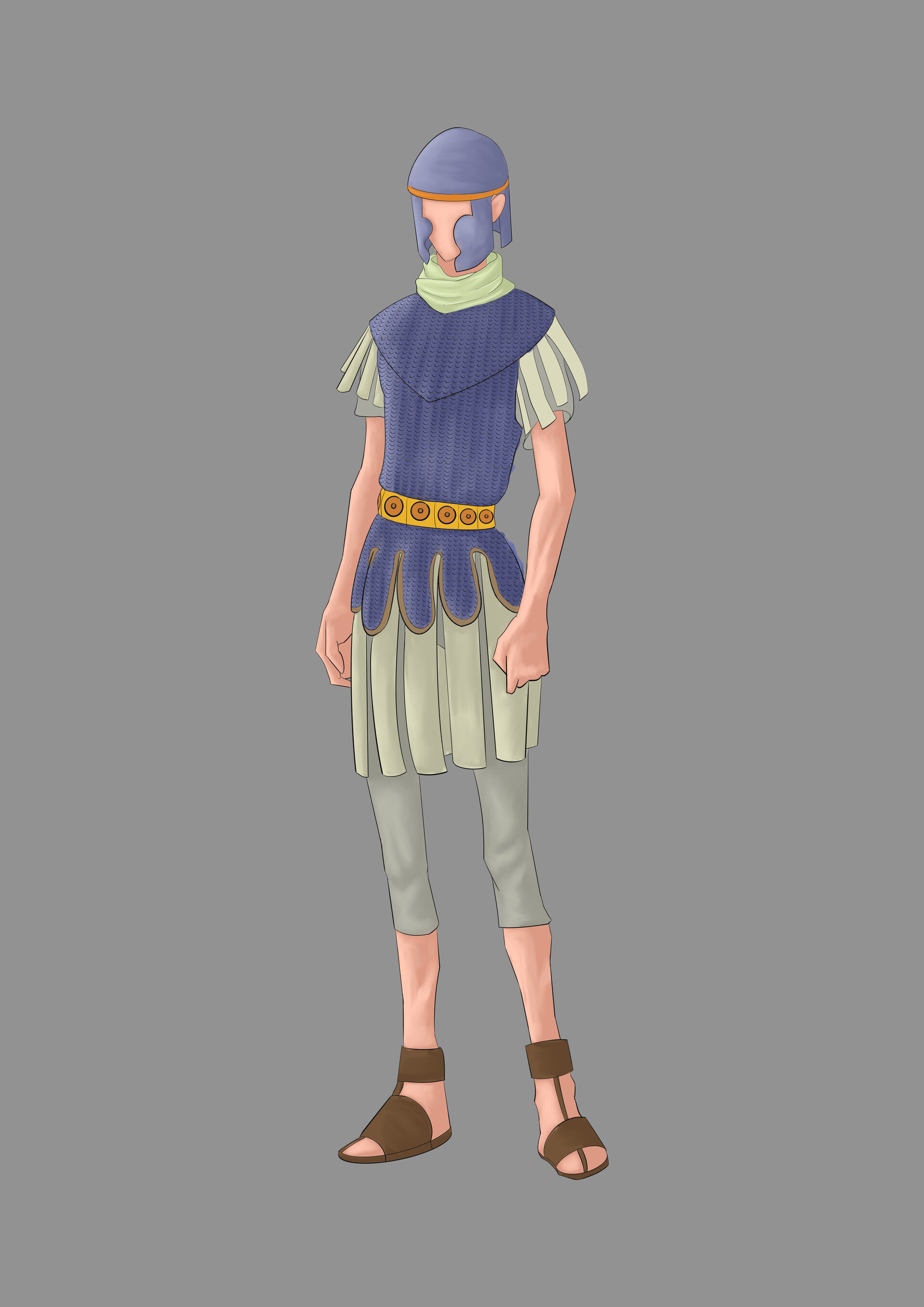 ArtStation - Foot Soldier Type B (Second Version)