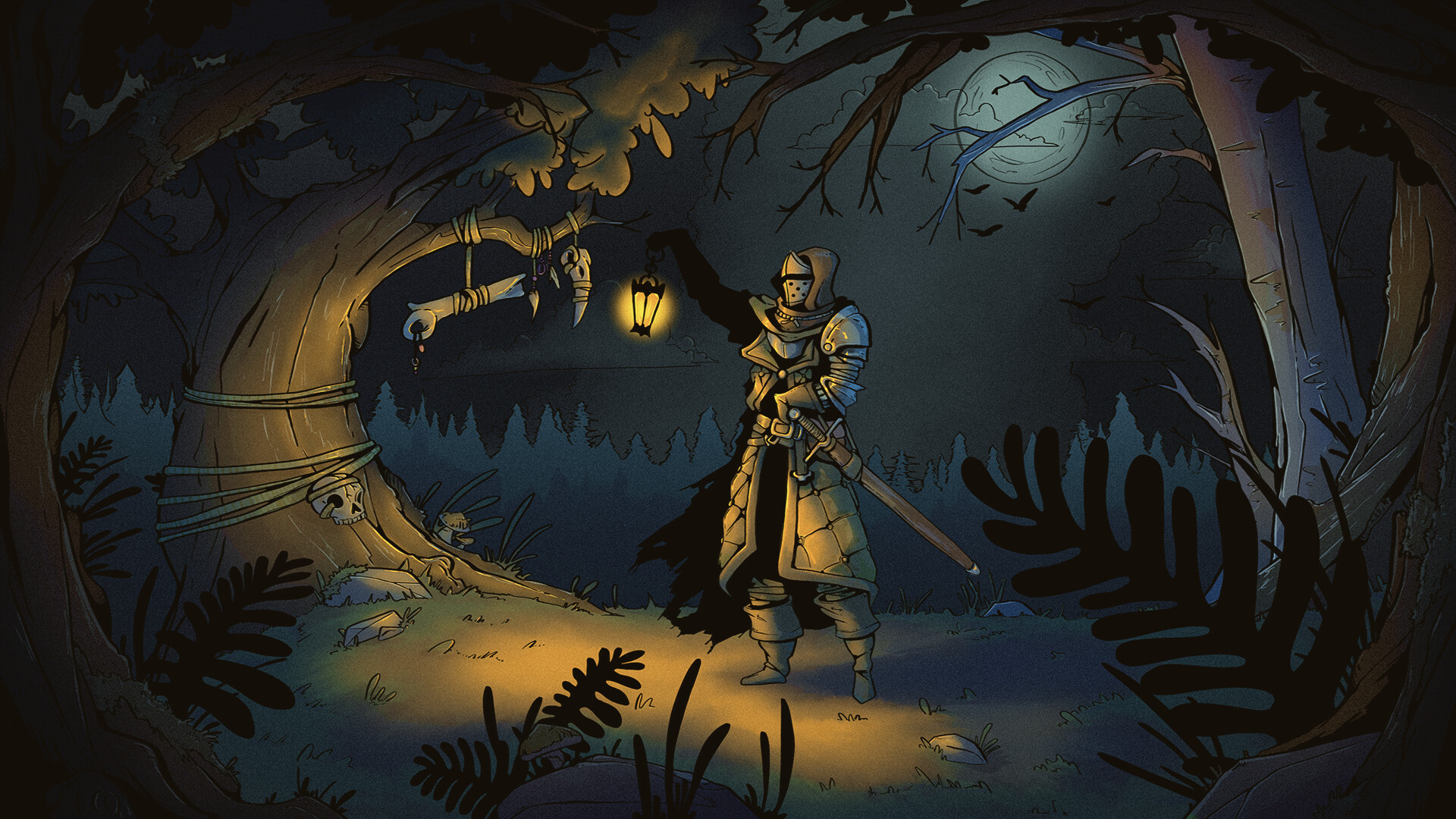 ArtStation - Knight in the Night