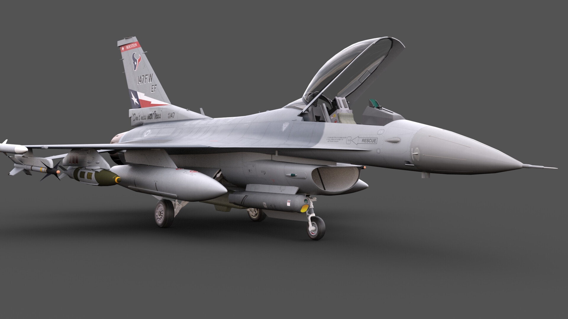 Westfield 3d - F-16C Texas Air National Guard