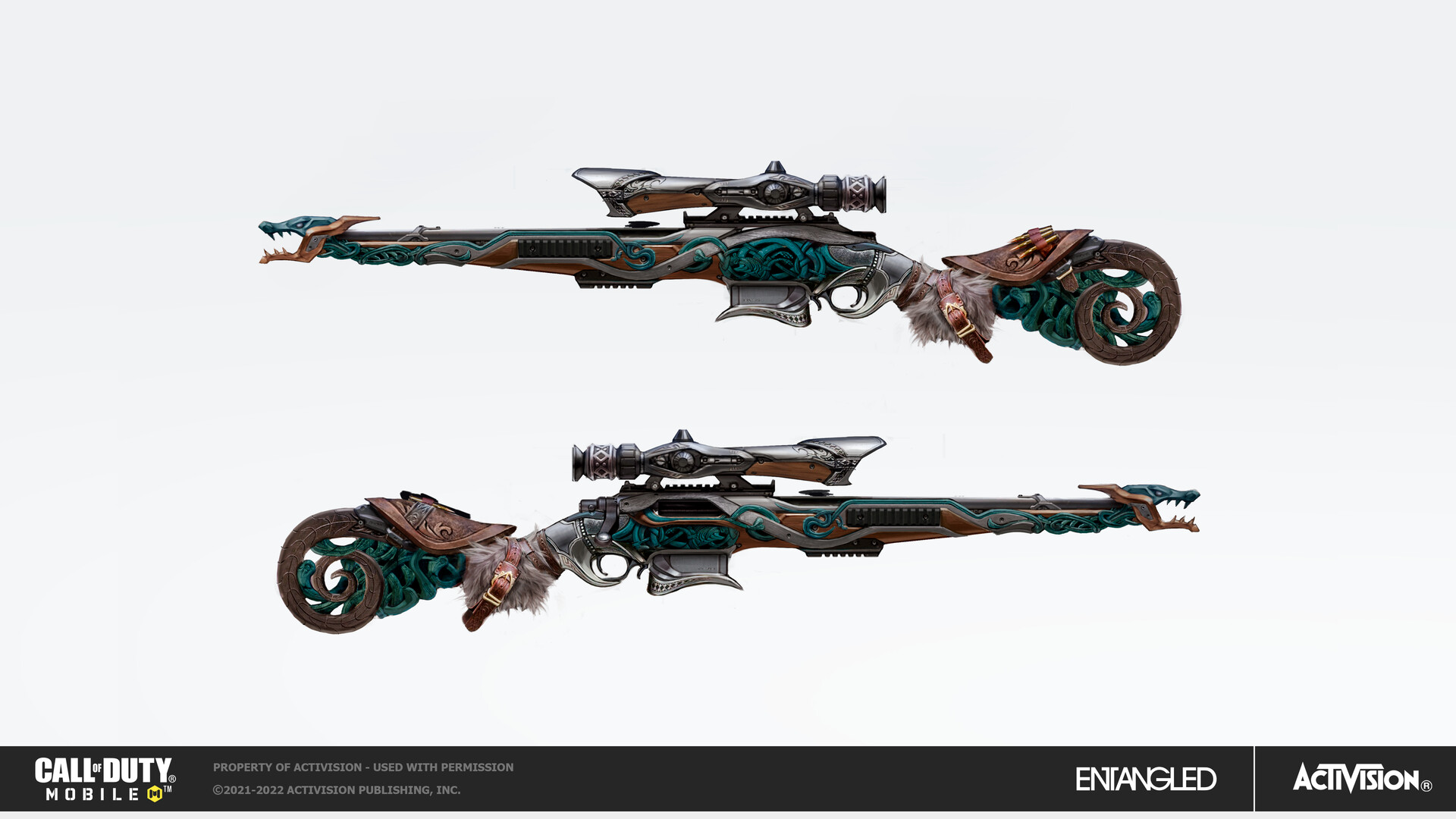 ENTANGLED Studio - Weapon concept for Call of Duty – Mobile