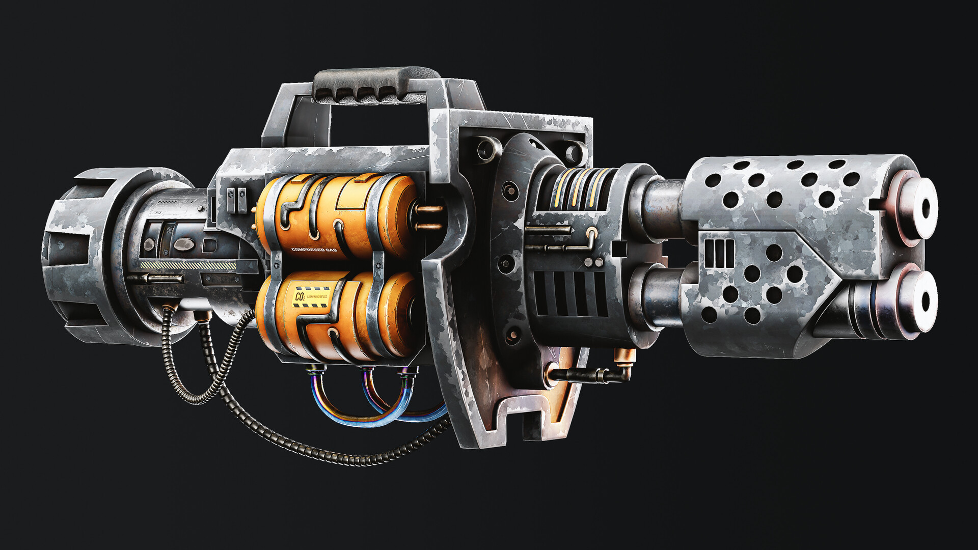 Javad Rajabzade - Stylized Thermal cannon