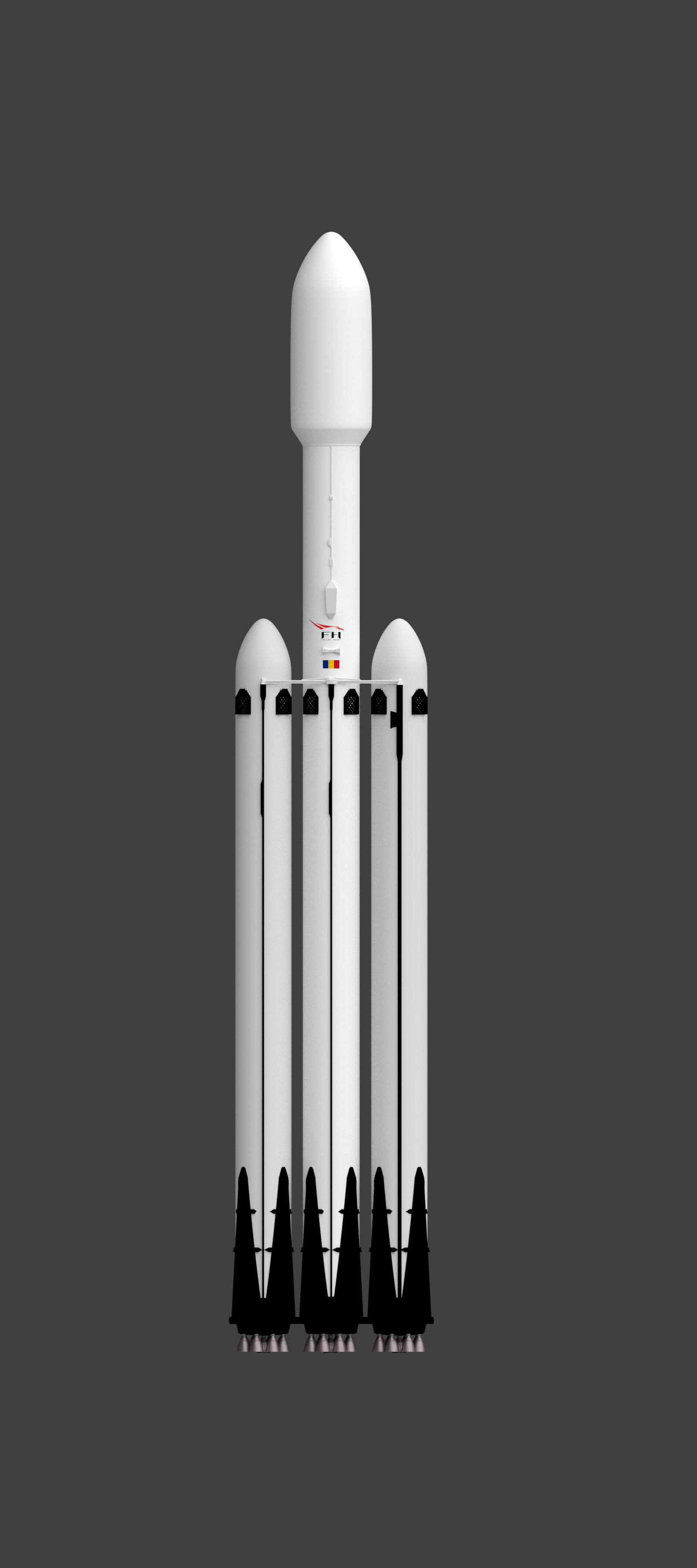 ArtStation - Falcon Heavy