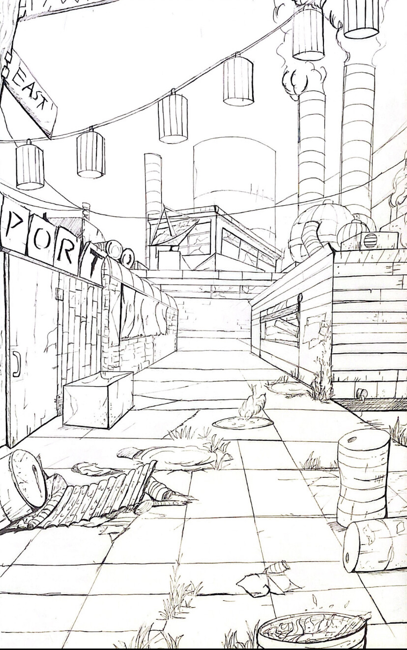 ArtStation - Ruined Town