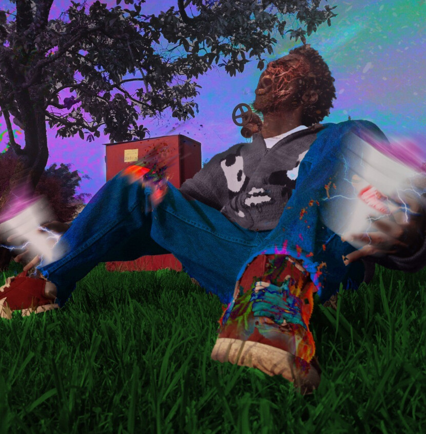 ArtStation - burning psd