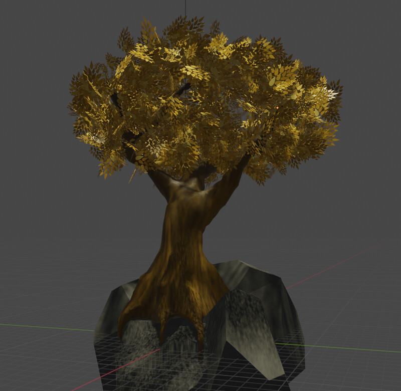 ArtStation - 3D Sacred Tree Mesh