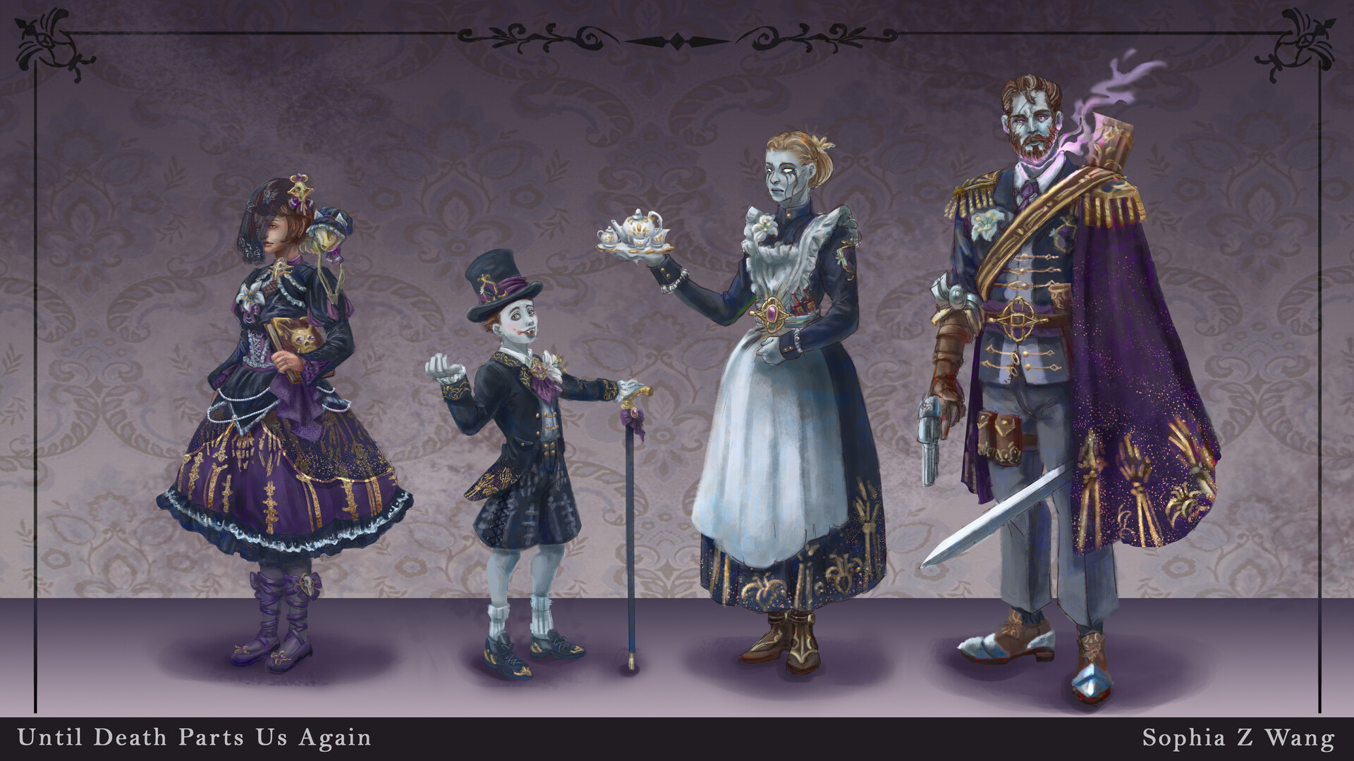 ArtStation - Until Death Parts Us Again Character Lineup