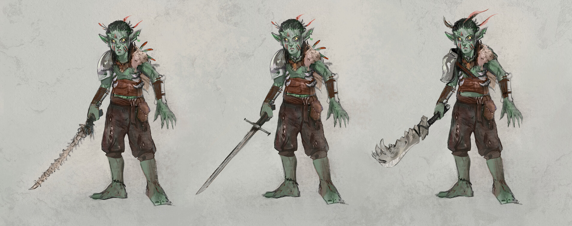 goblin hunter — character concept by Gabriela Pelc — ProUser.Me