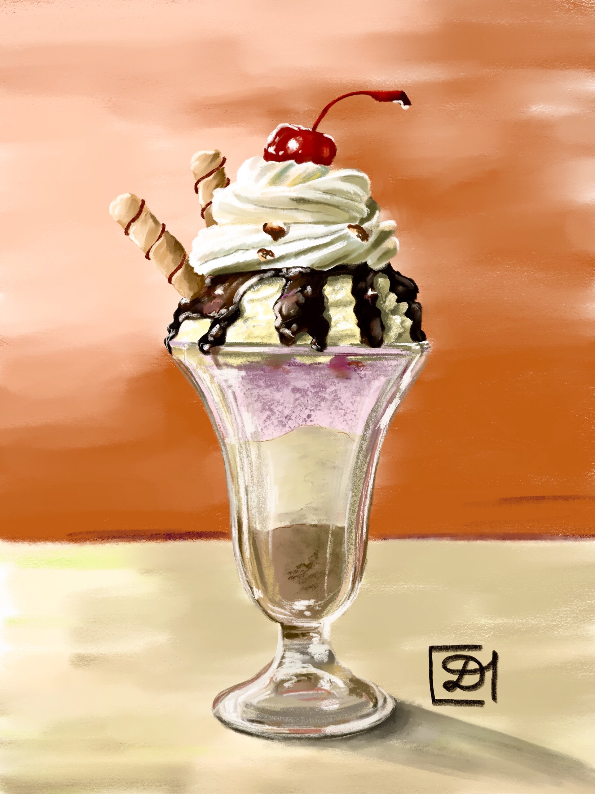 ArtStation - Ice cream