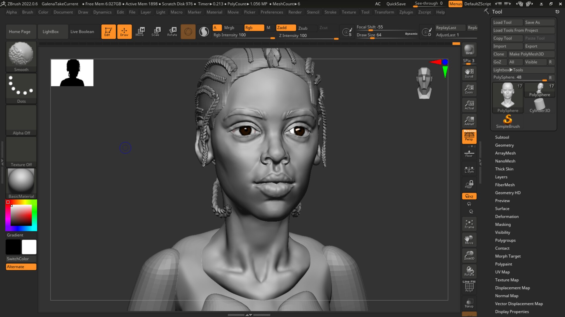 Titus Sashi Wright - Galena Character Work in Progress