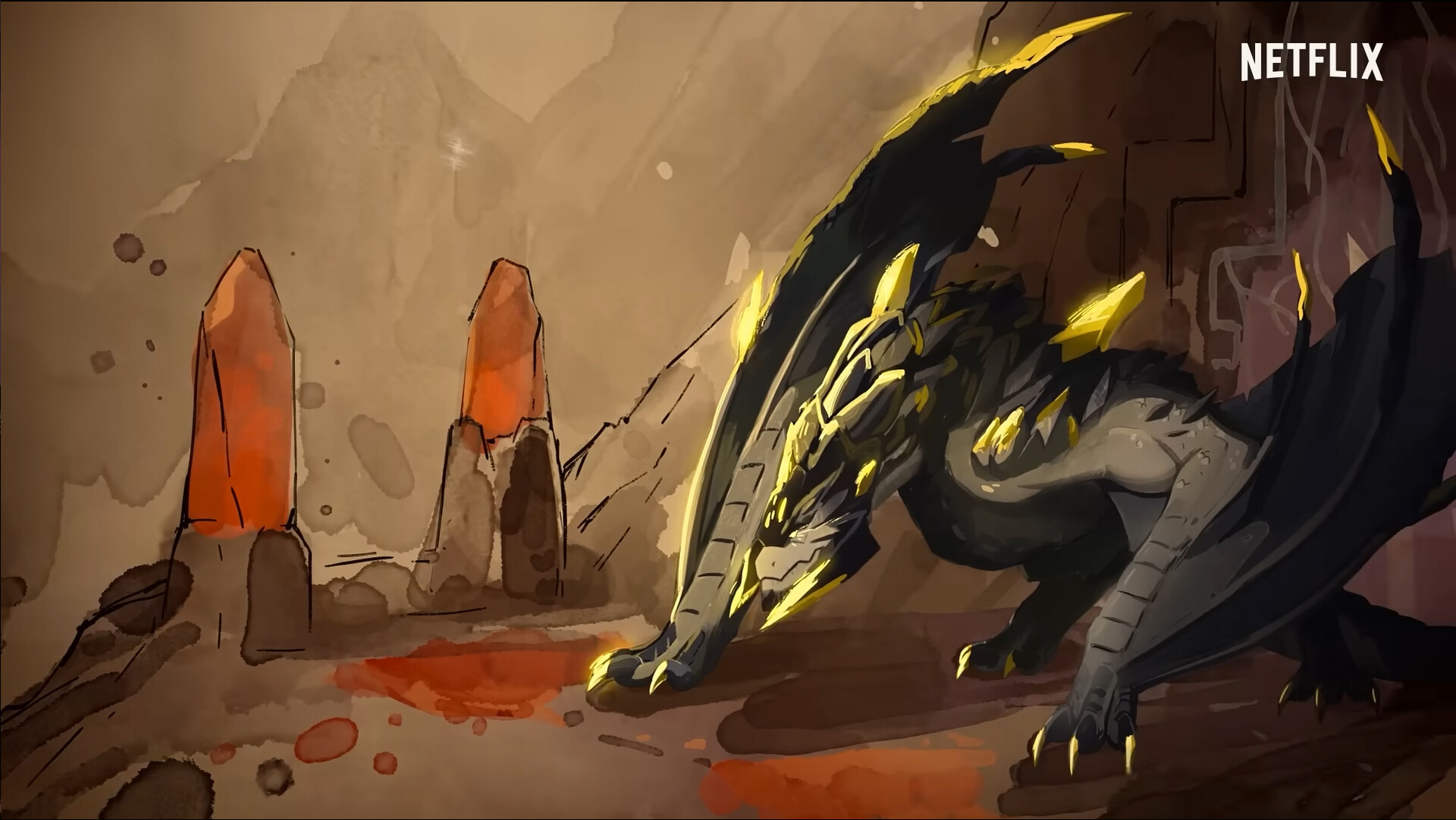 Hanna Hofer - The Dragon Prince: S4E4 Flashback Sequence Illustrations