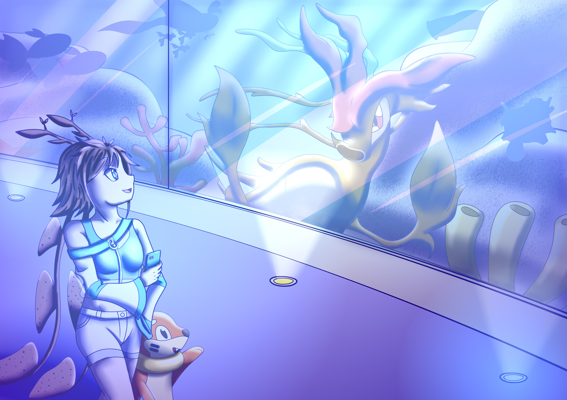 ArtStation - Pokemon Aquarium