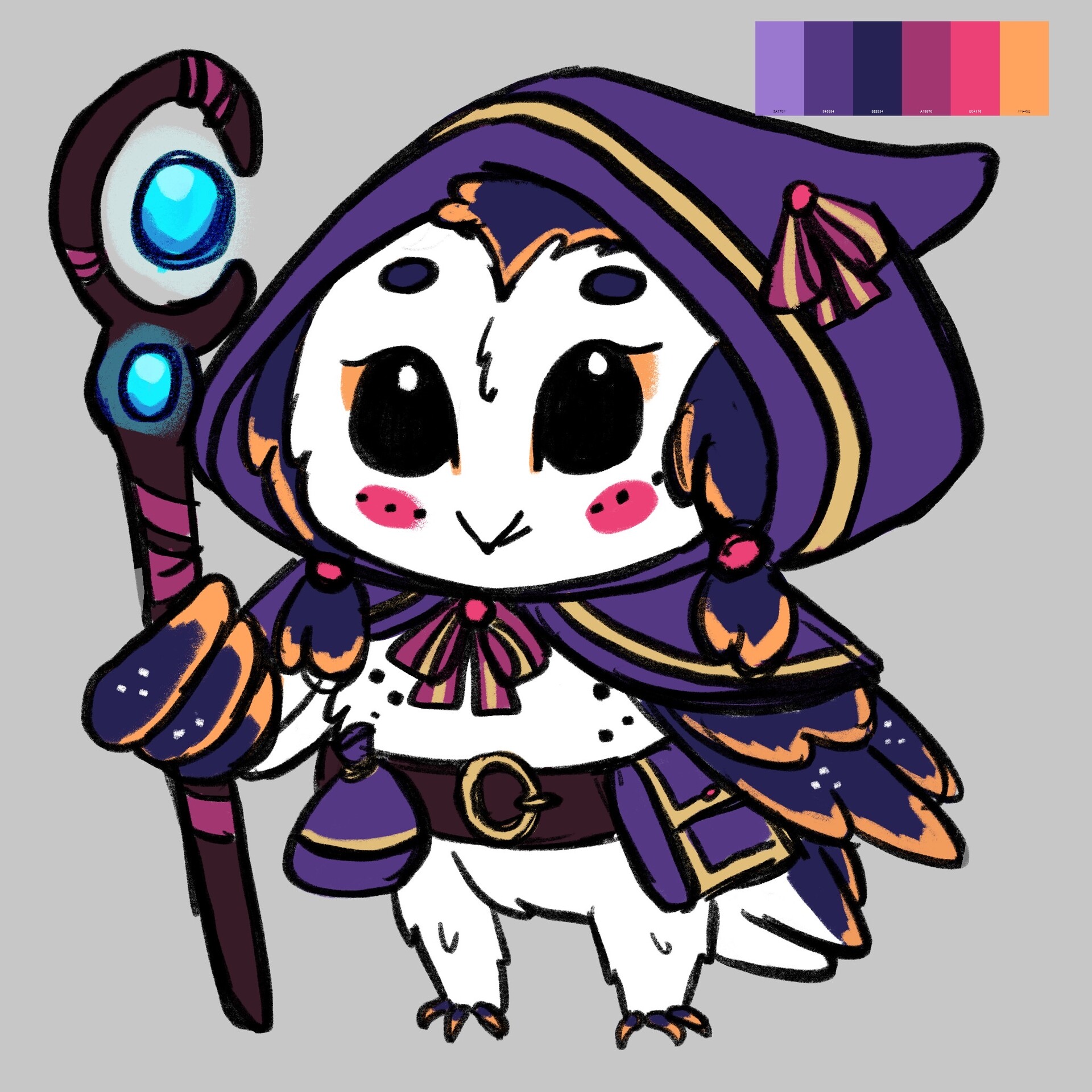 ArtStation - Bebe The Owl