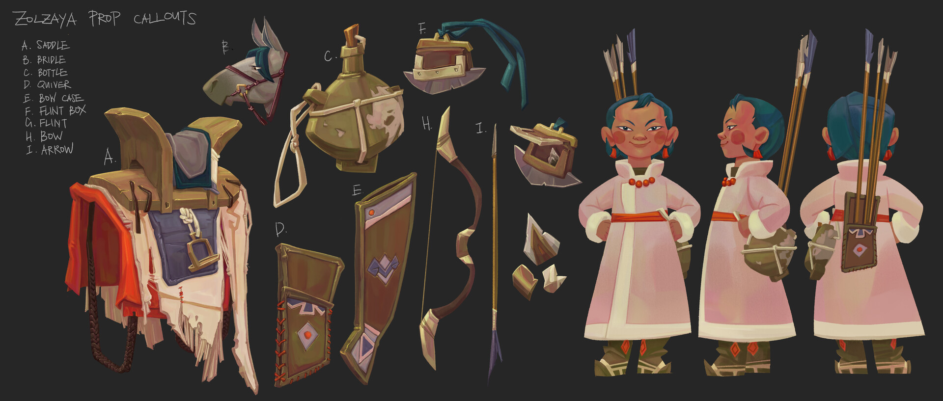 ArtStation - The Seven Ravens: Prop and Set Design