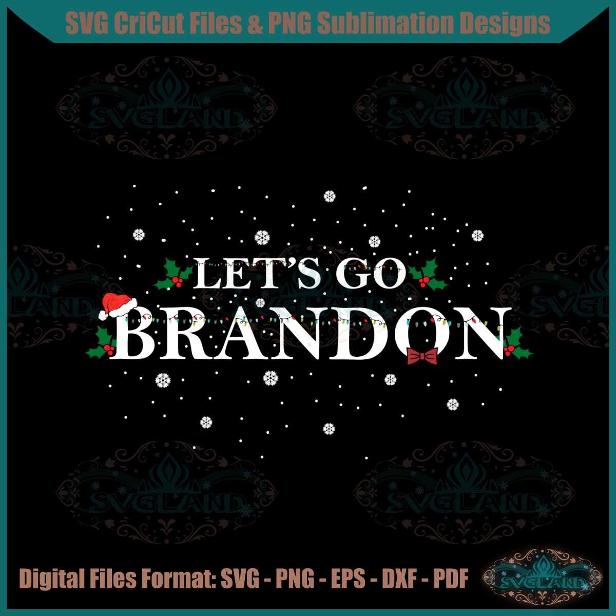 ArtStation - Let’s Go Brandon Christmas Svg For Cricut Sublimation Files
