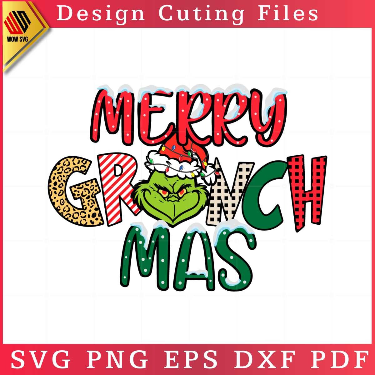 ArtStation - Grinch Face Merry Grinchmas Svg Files For Cricut ...