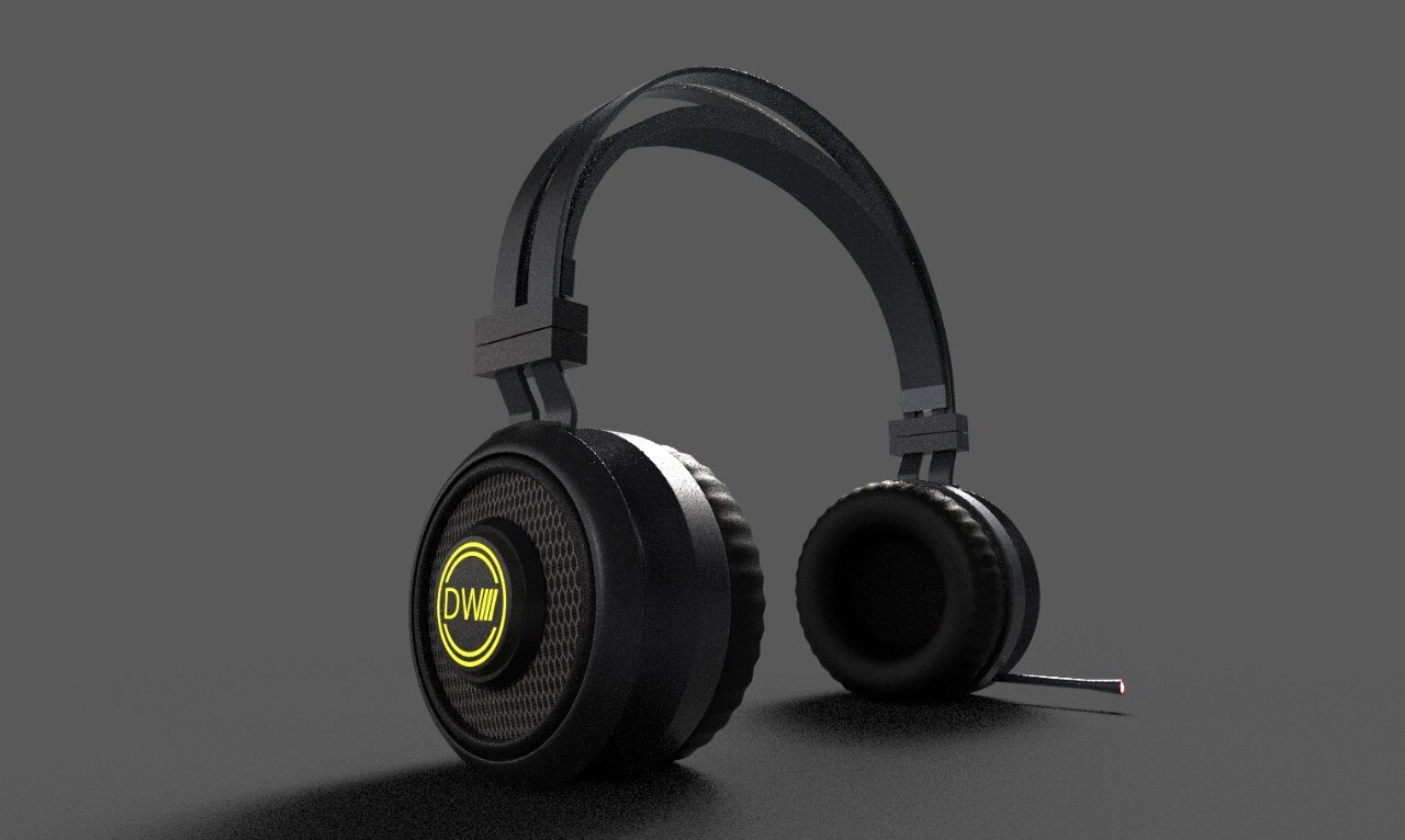 ArtStation - 3d Headphone modelling
