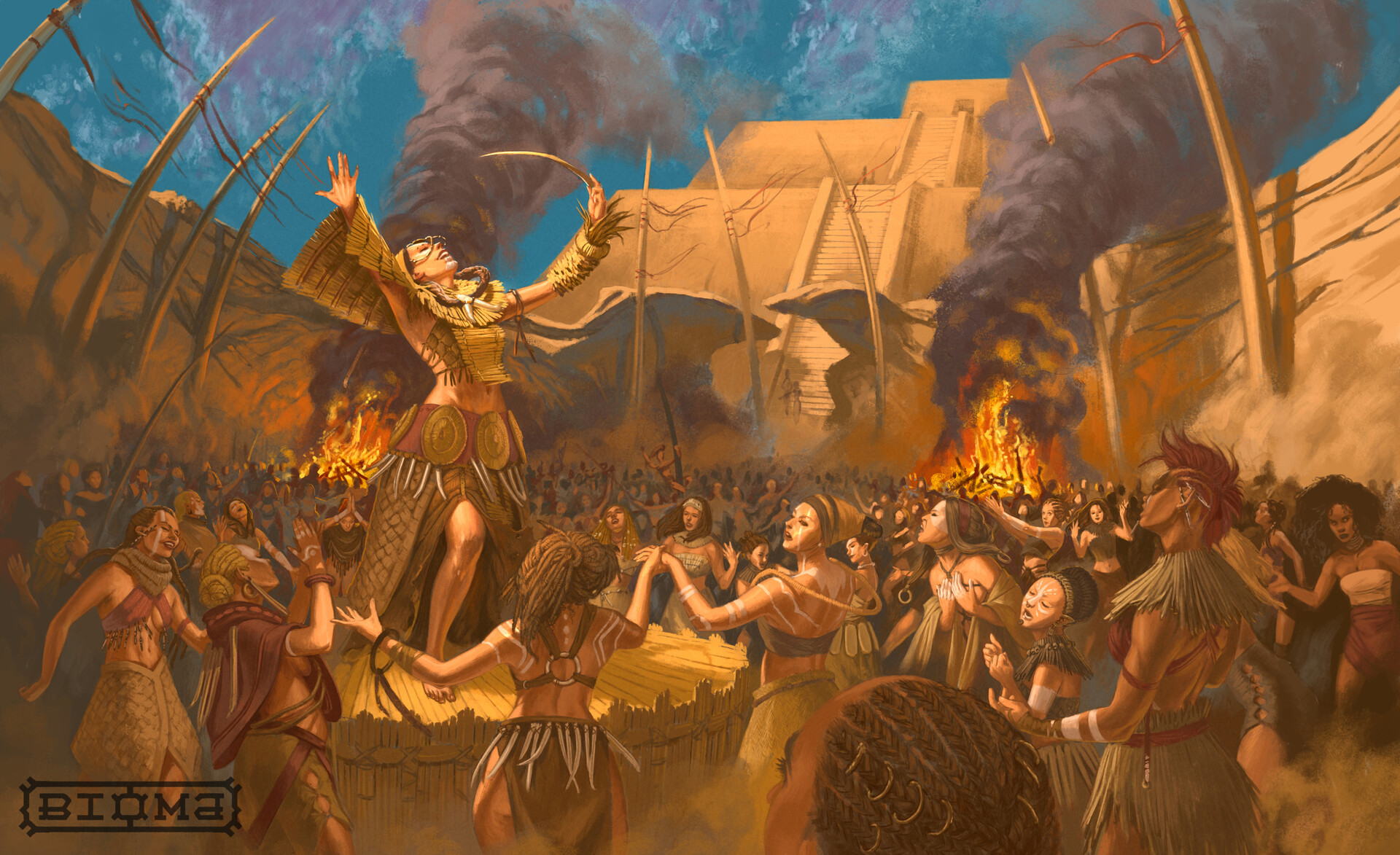 ArtStation - War Chant - BIOMA - Melissa Spandri