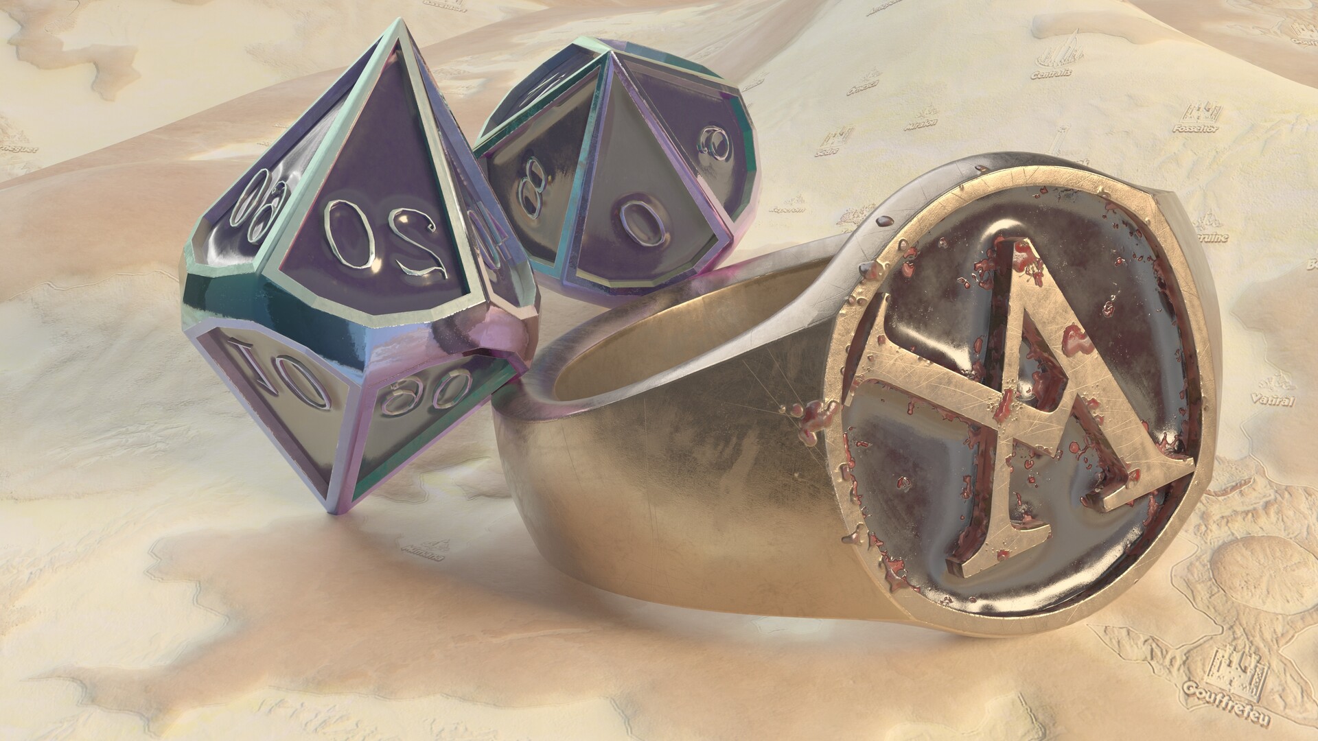 ArtStation - Amos Donovan Howard of LosVegos' signet ring