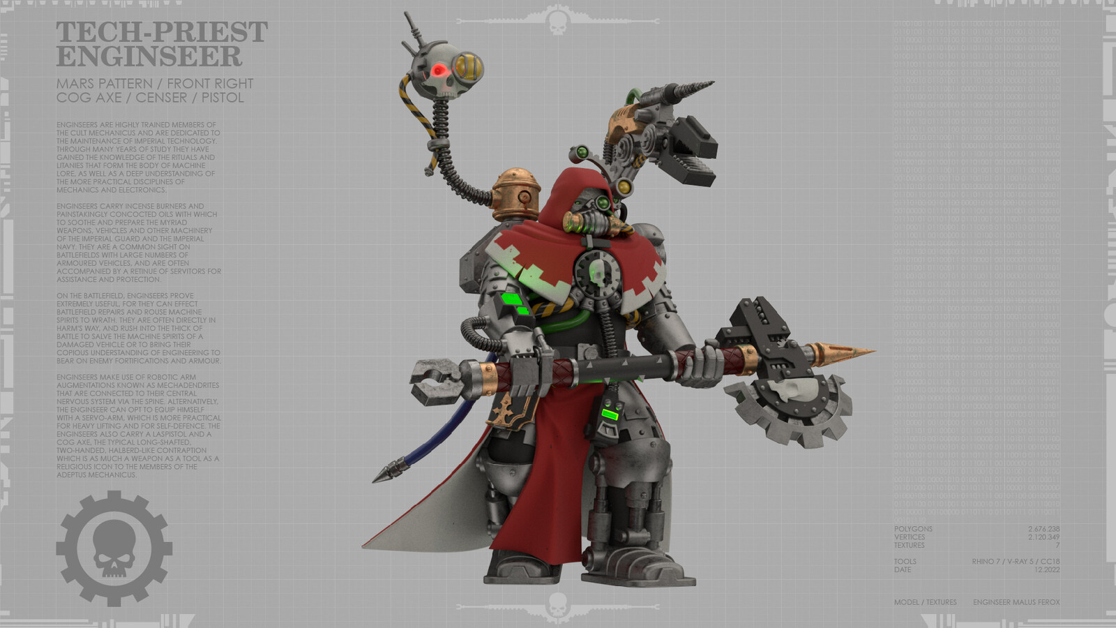 Malus Ferox - Tech-priest Enginseer