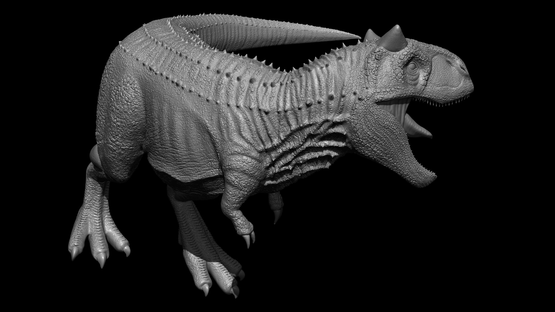 ArtStation - Dinosaur Sculpt