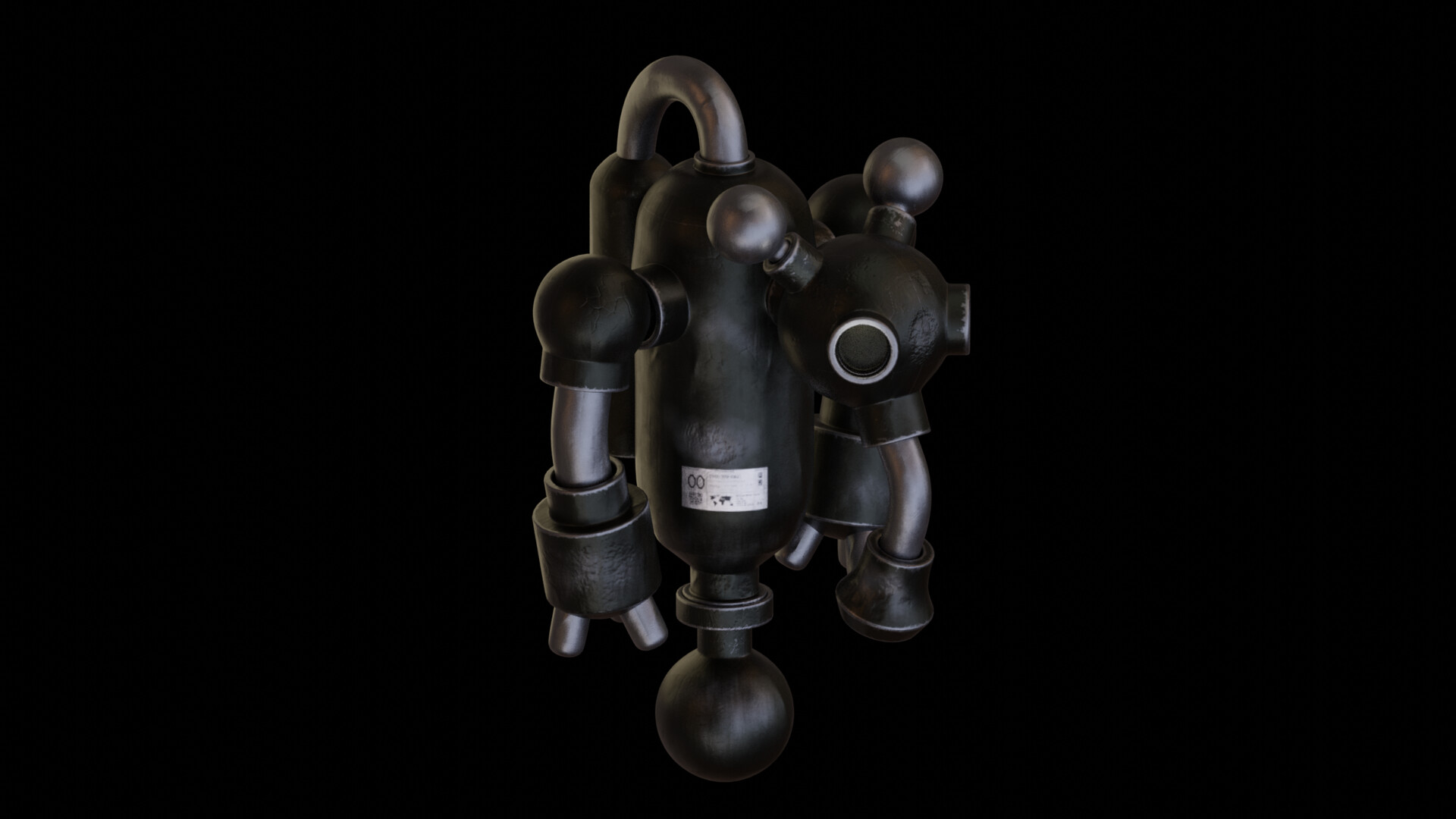 ArtStation - Monowheel robot