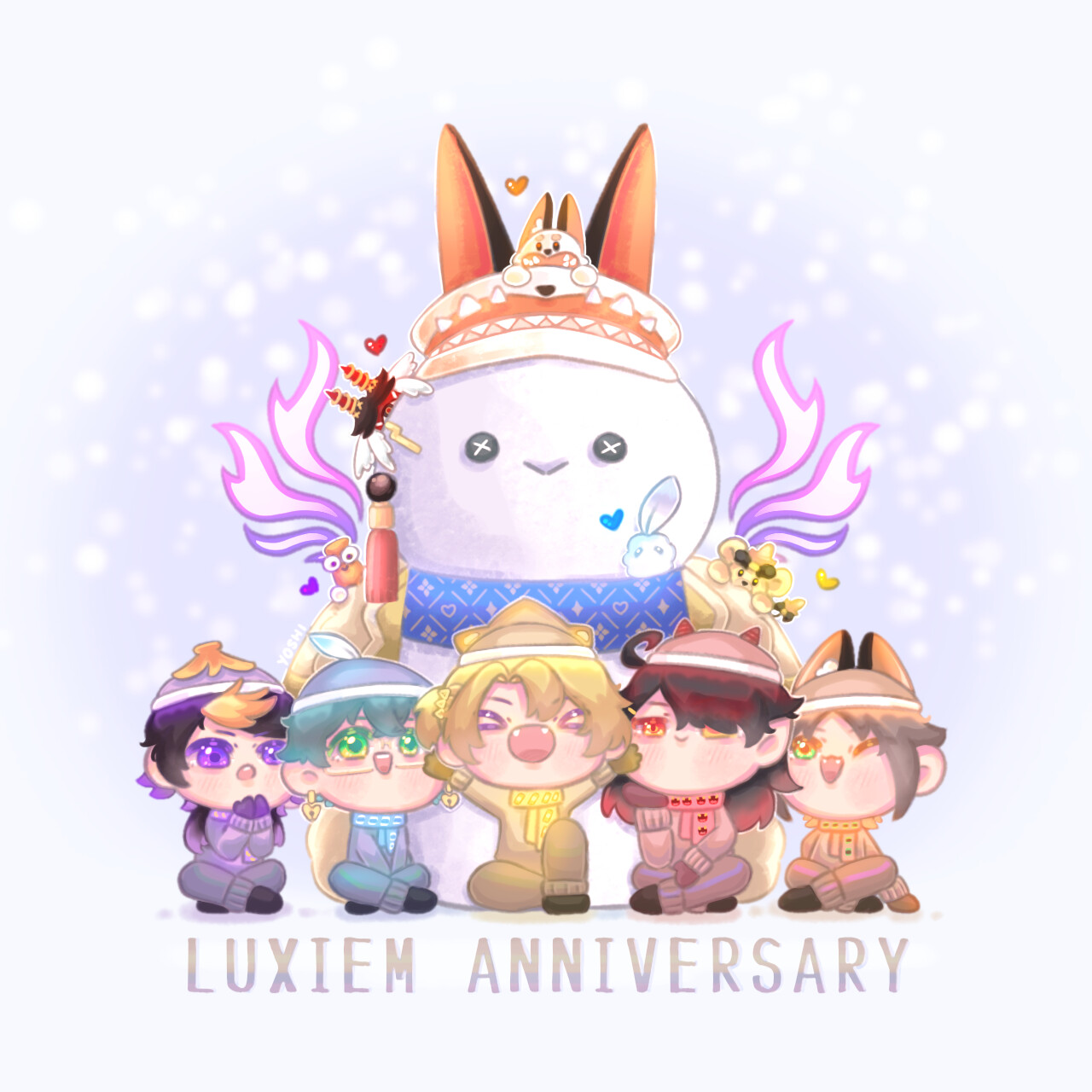 ArtStation - Luxiem 1st Anniversary